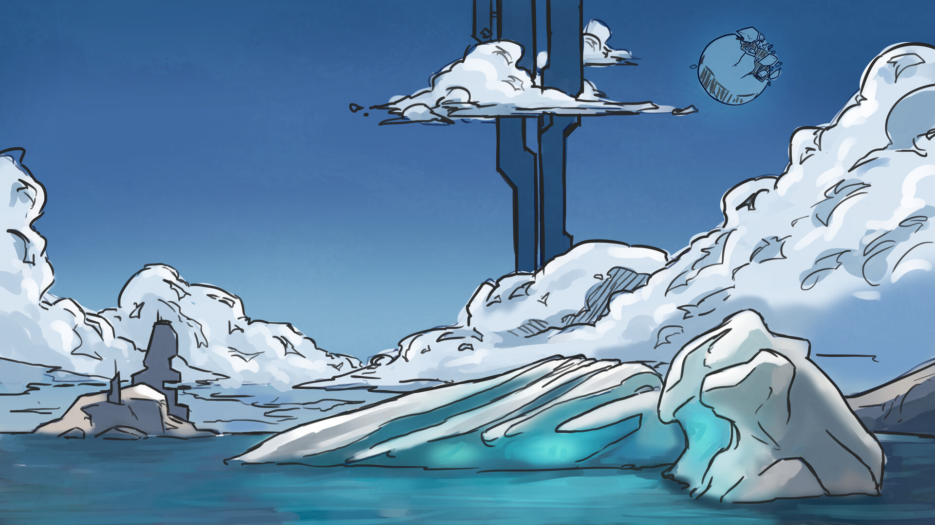 ArtStation - Icey Waters