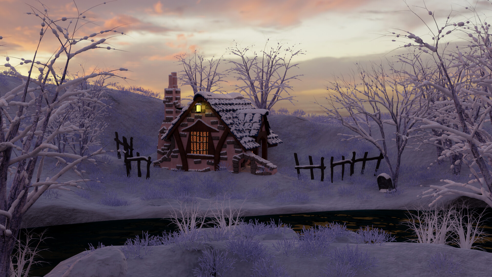 ArtStation - winter peace