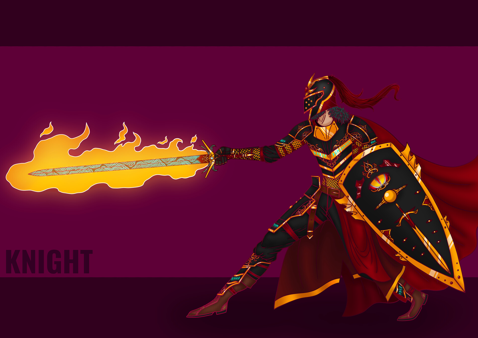 ArtStation - Gilded Knight