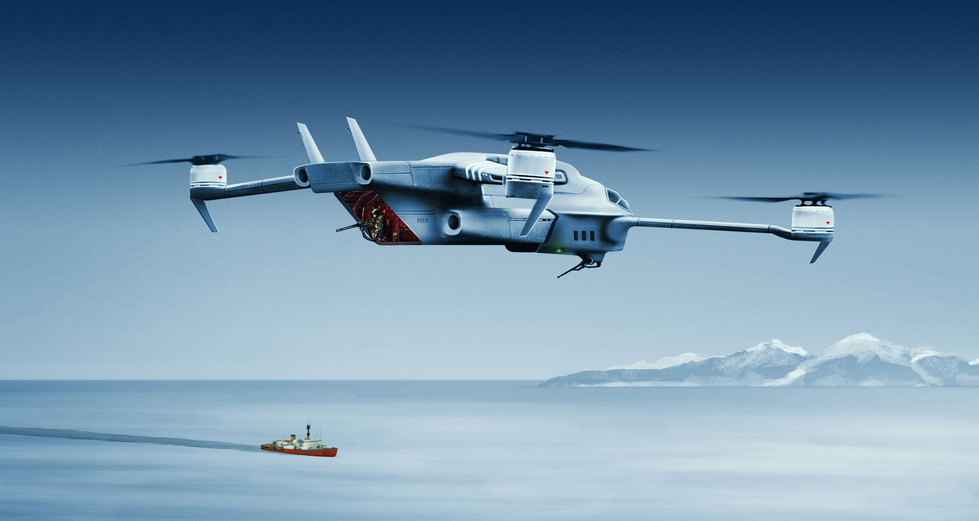 ArtStation - Unknown vessel, prepare for boarding!