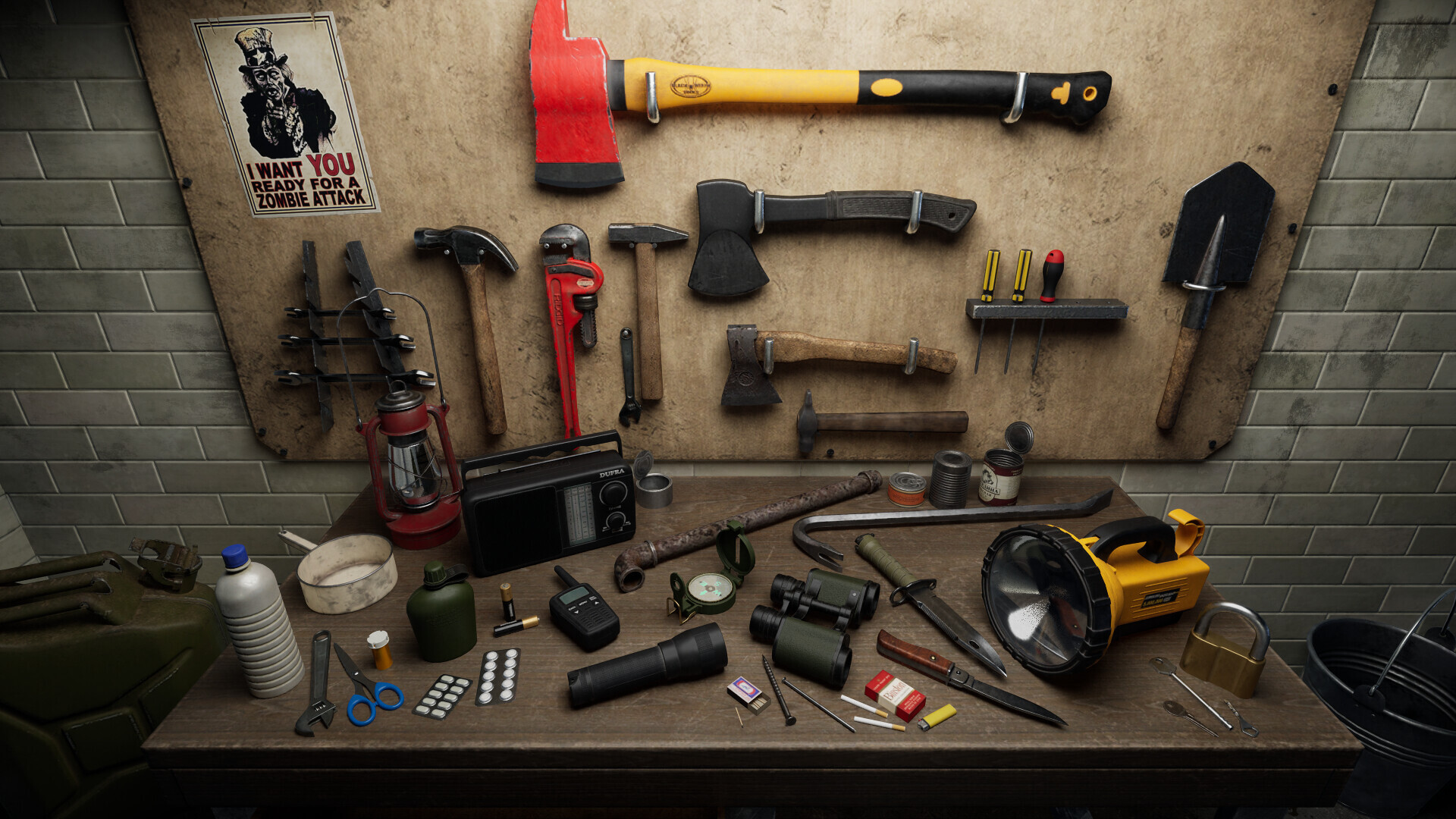 ArtStation - Garage Items UE4