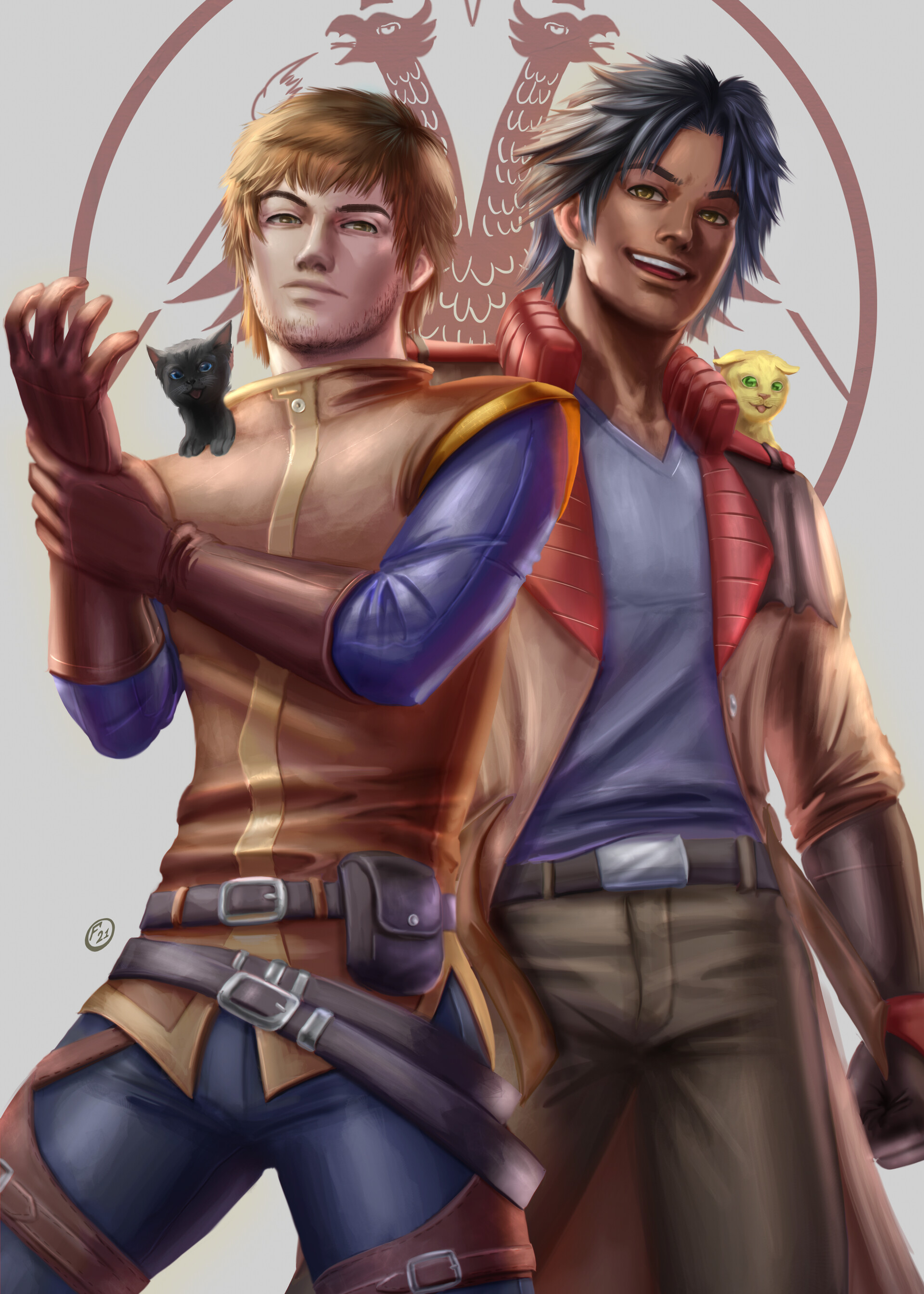 ArtStation - Colm and Soras - Project SoulLocked