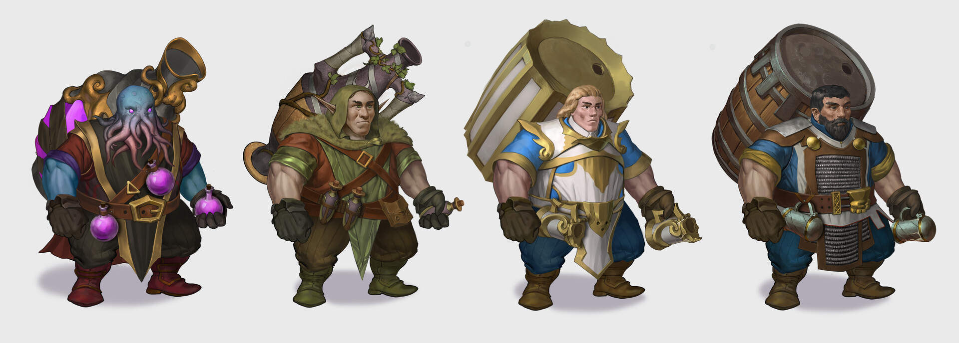 ArtStation - Chaos Lords Characters