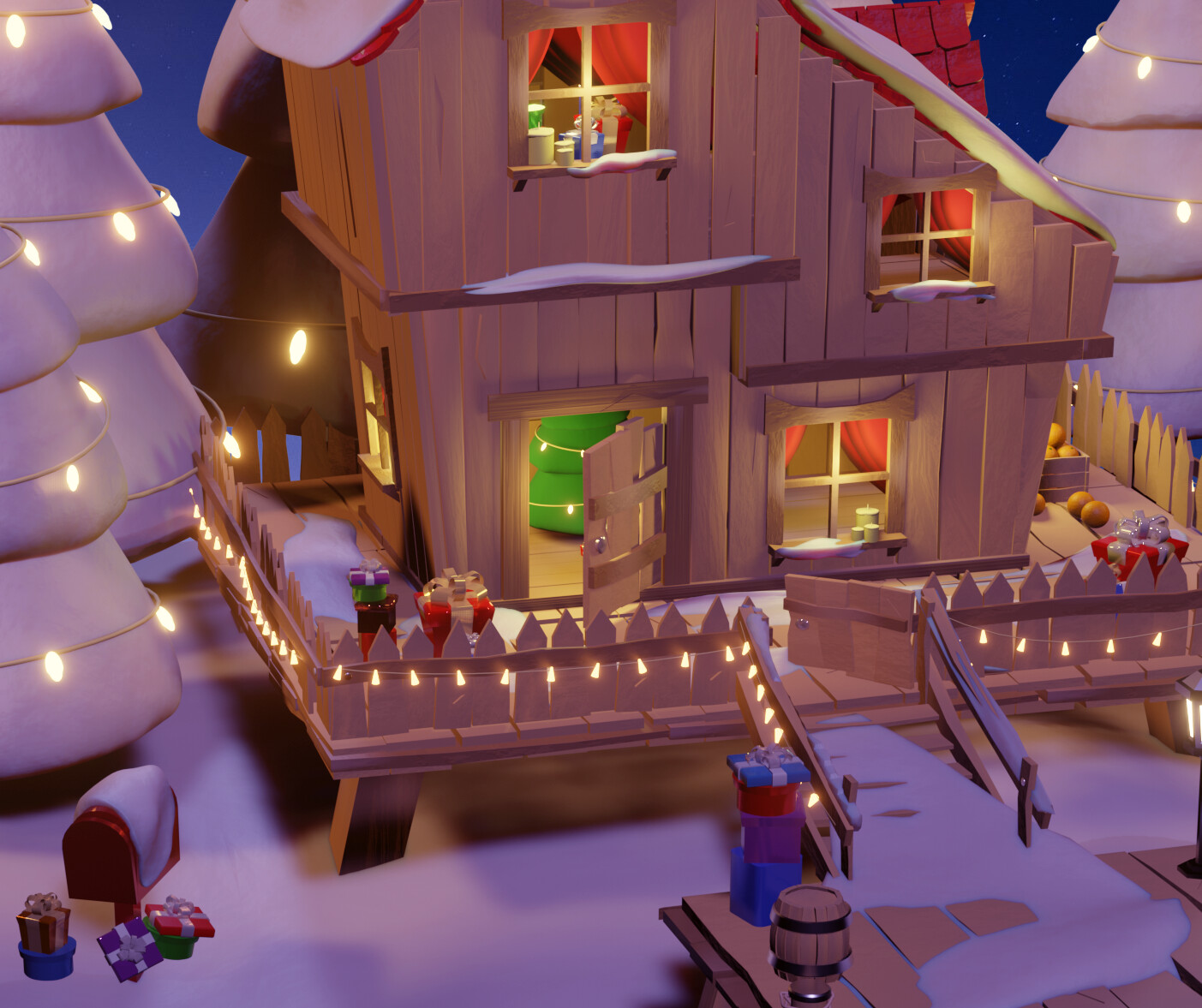 ArtStation - House Of Snowmen