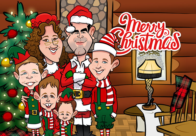 ArtStation - John the Printer Xmas cards