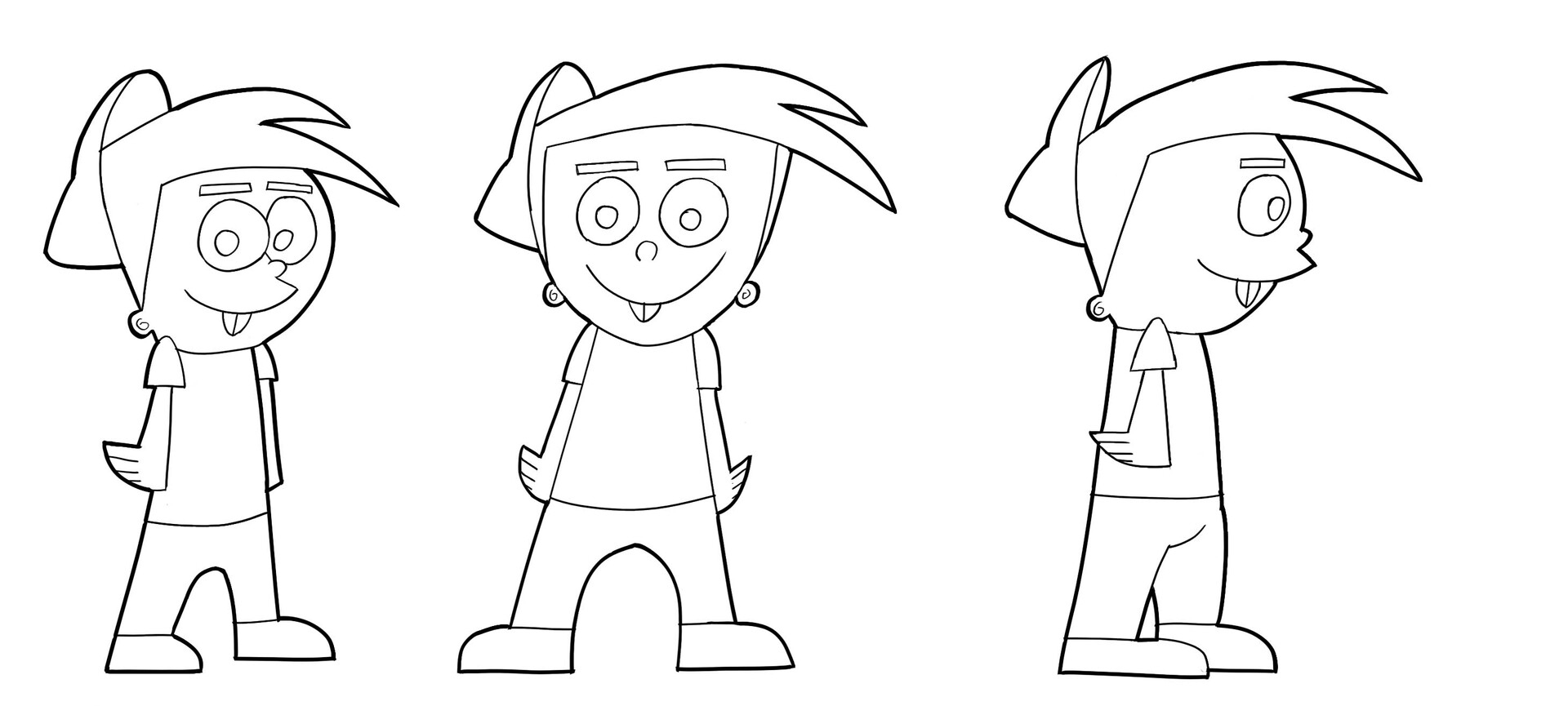 ArtStation - Timmy Turner Turnaround