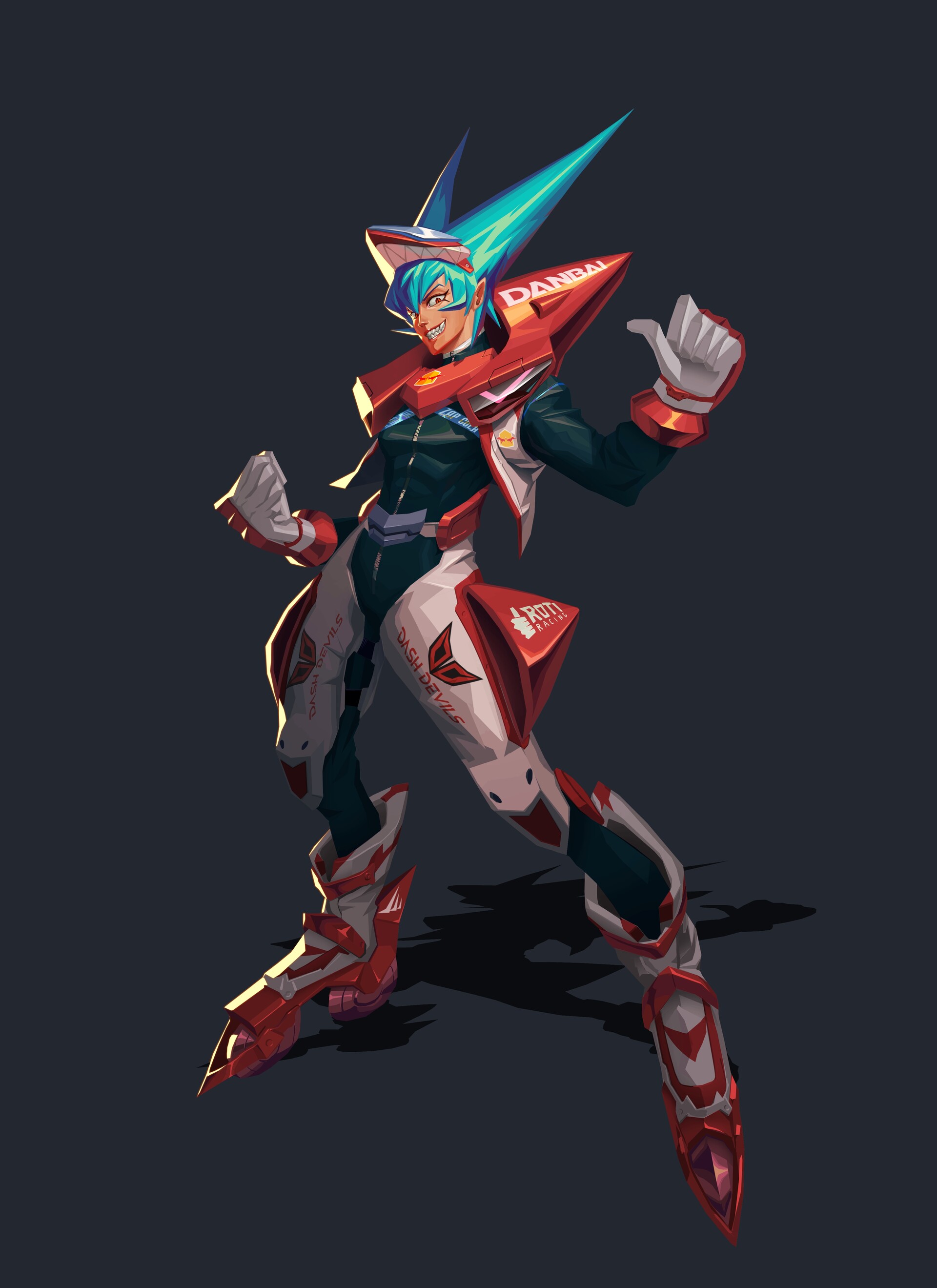 ArtStation - Racing Fighting Game Characters