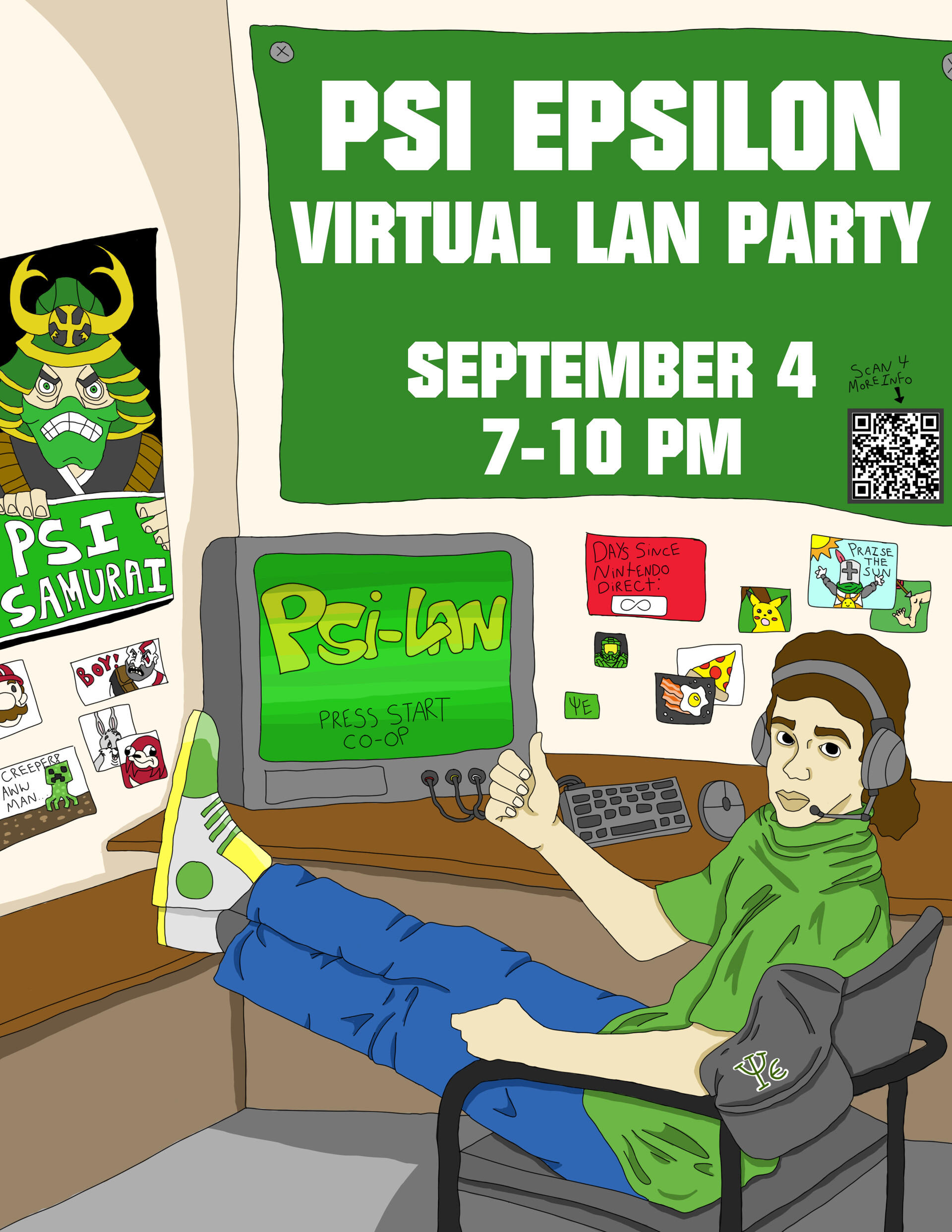 ArtStation - Club Rush Event Posters