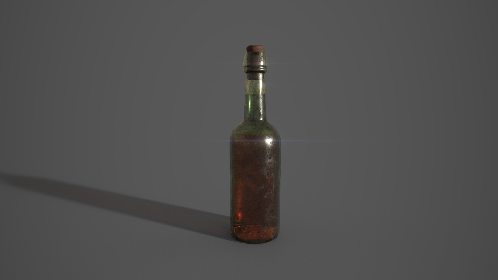 ArtStation - Rum Bottle - Pratice