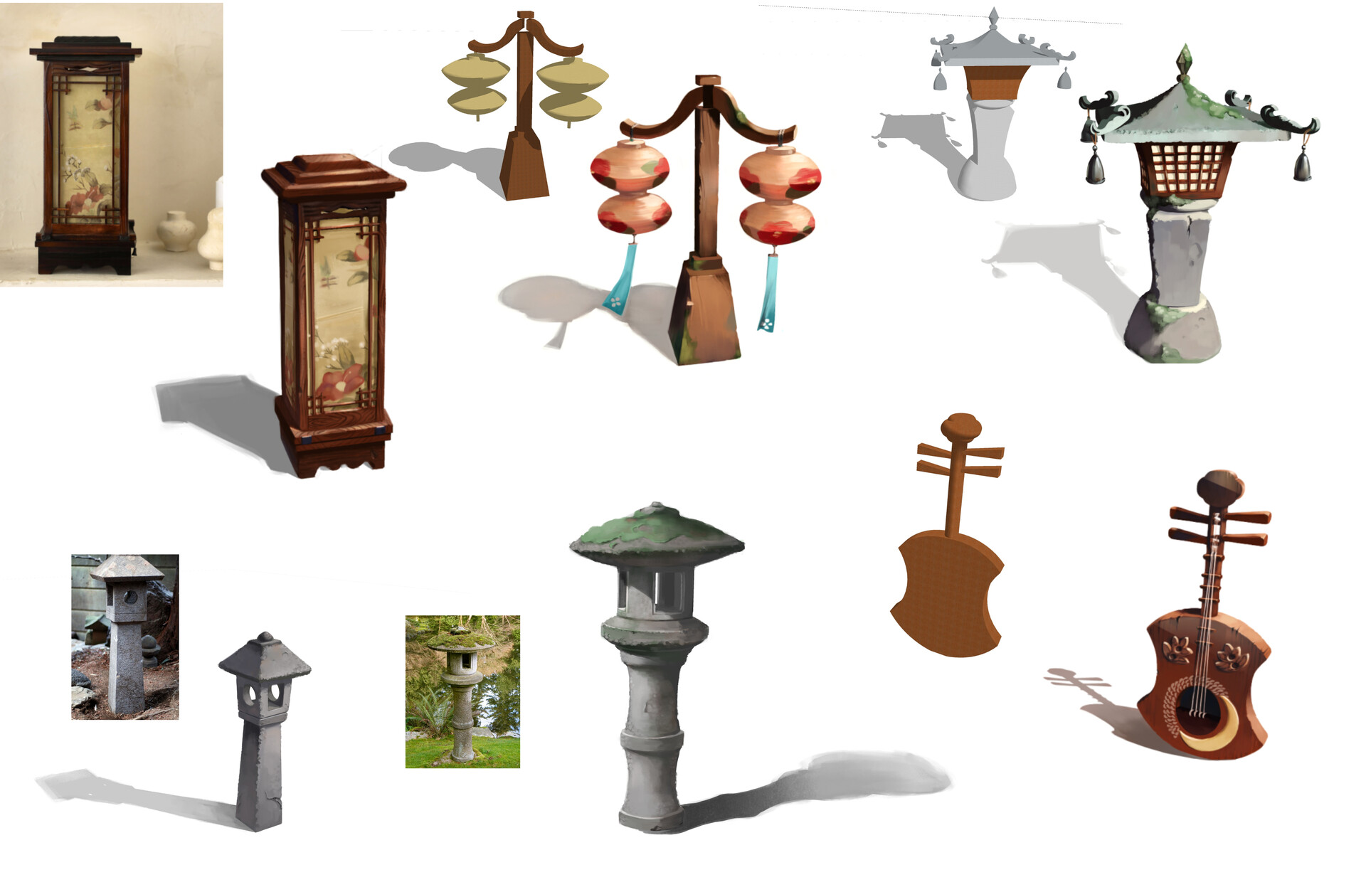 ArtStation - lantern study