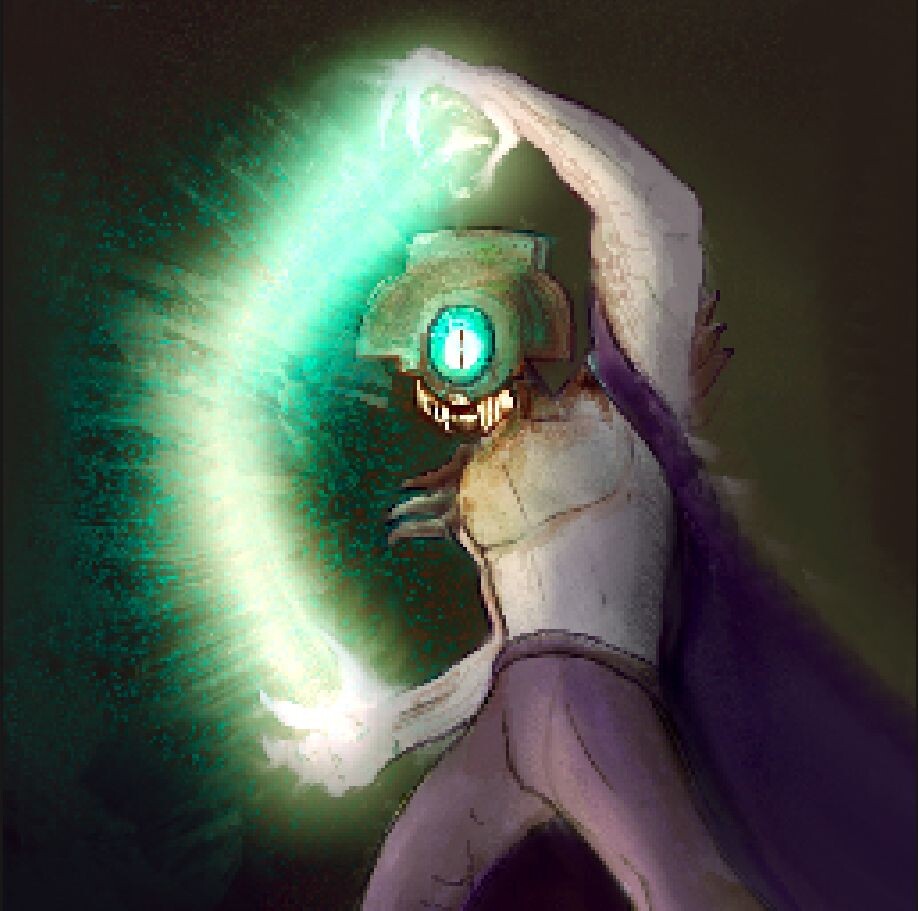 ArtStation - Shaman type character painting