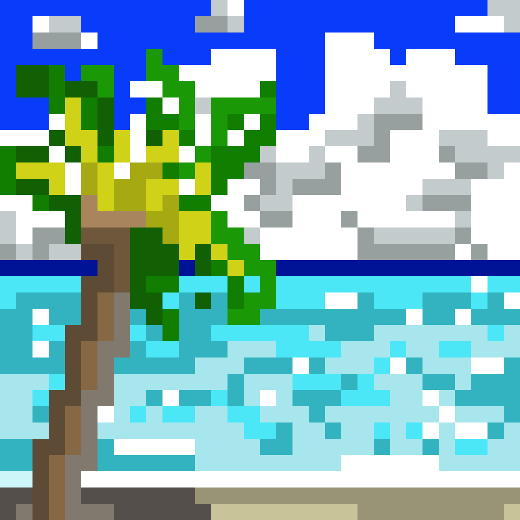 ArtStation - Tropikla Sea of Pixel