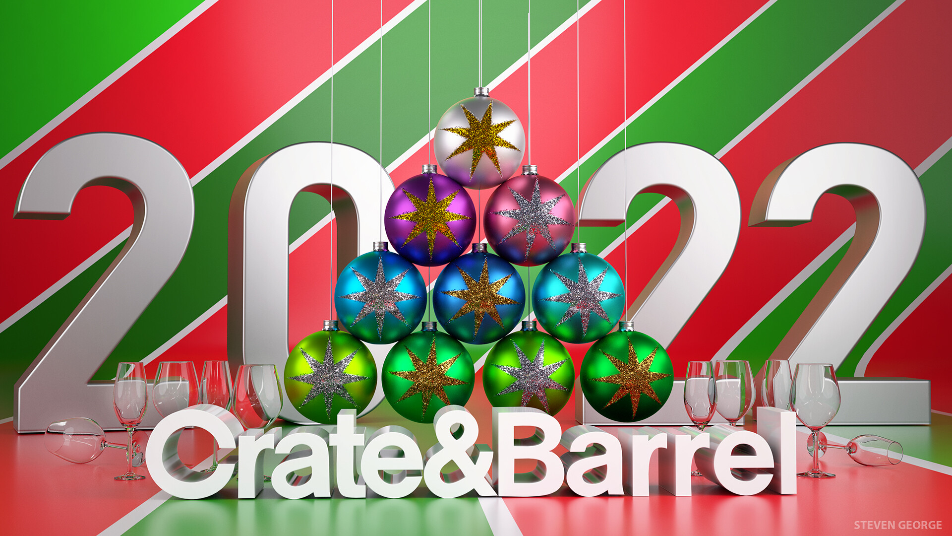 ArtStation - Happy Holidays Render 2022