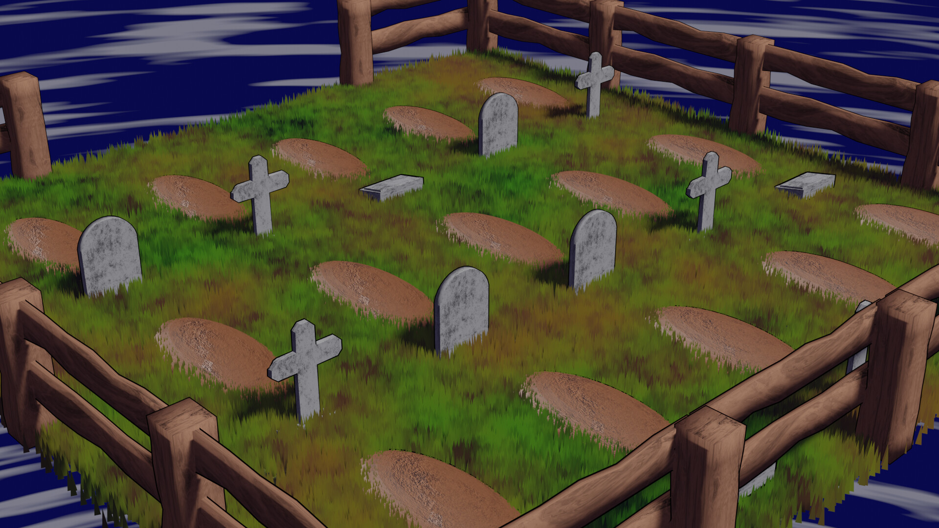 ArtStation - Ben & Paula Graveyard