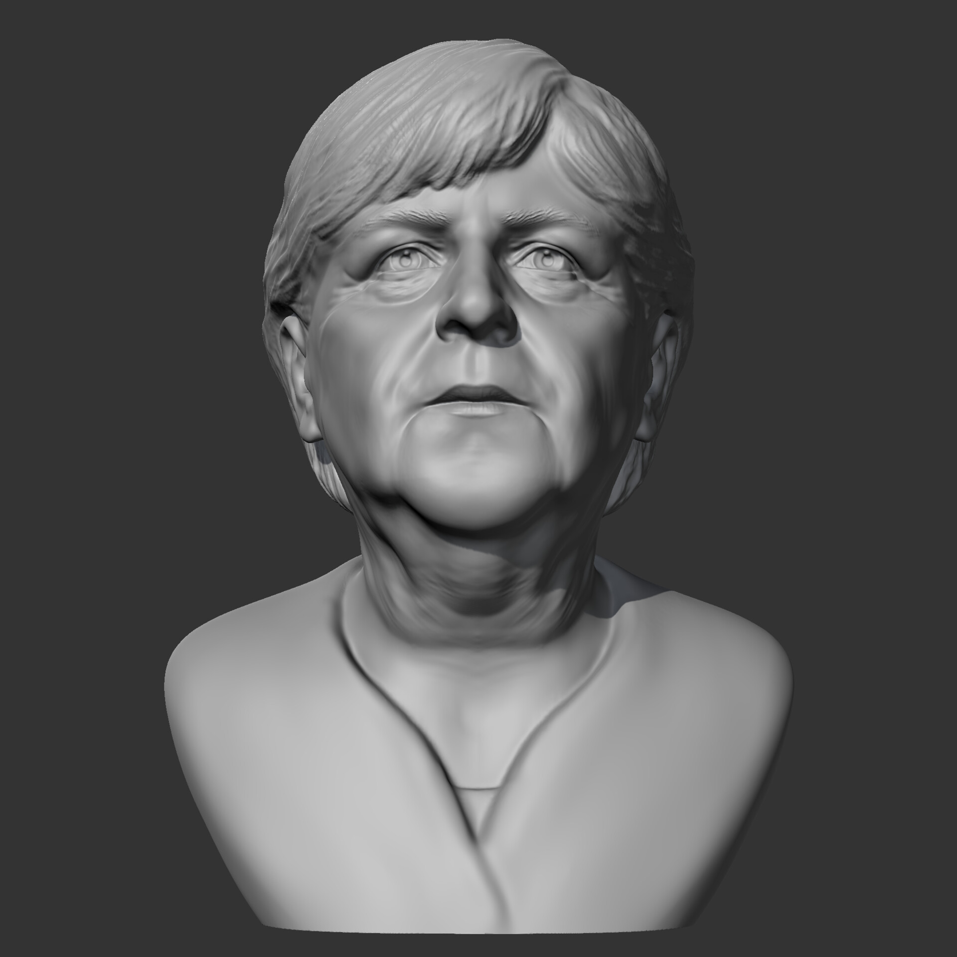 ArtStation - Angela Merkel 3D print model