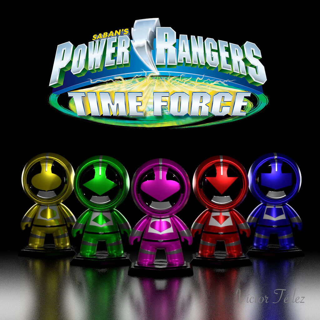 ArtStation - Power Rangers Time Force Textures