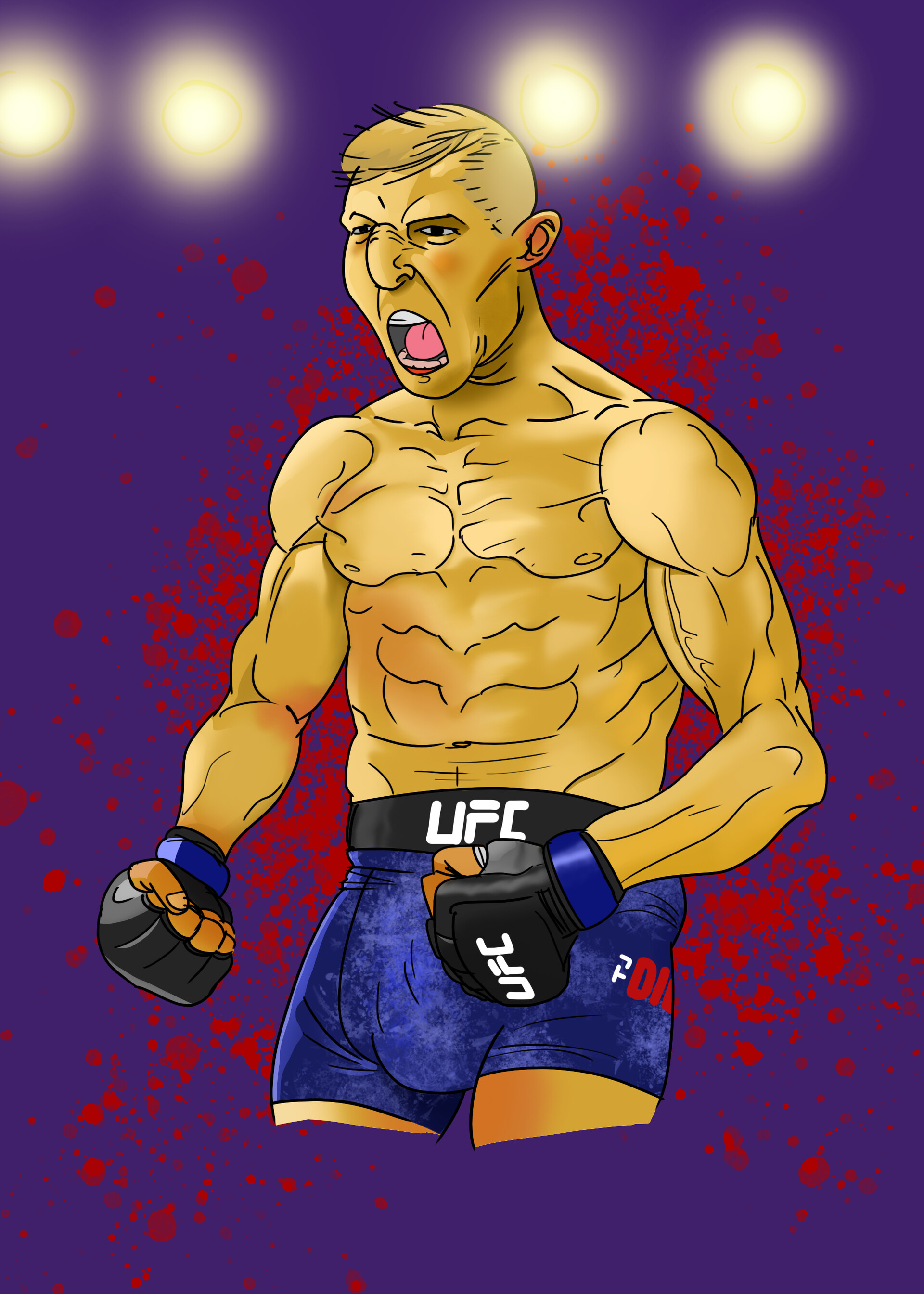 ArtStation - UFC Male Fighter