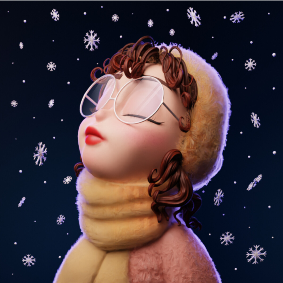 ArtStation - Snow girls