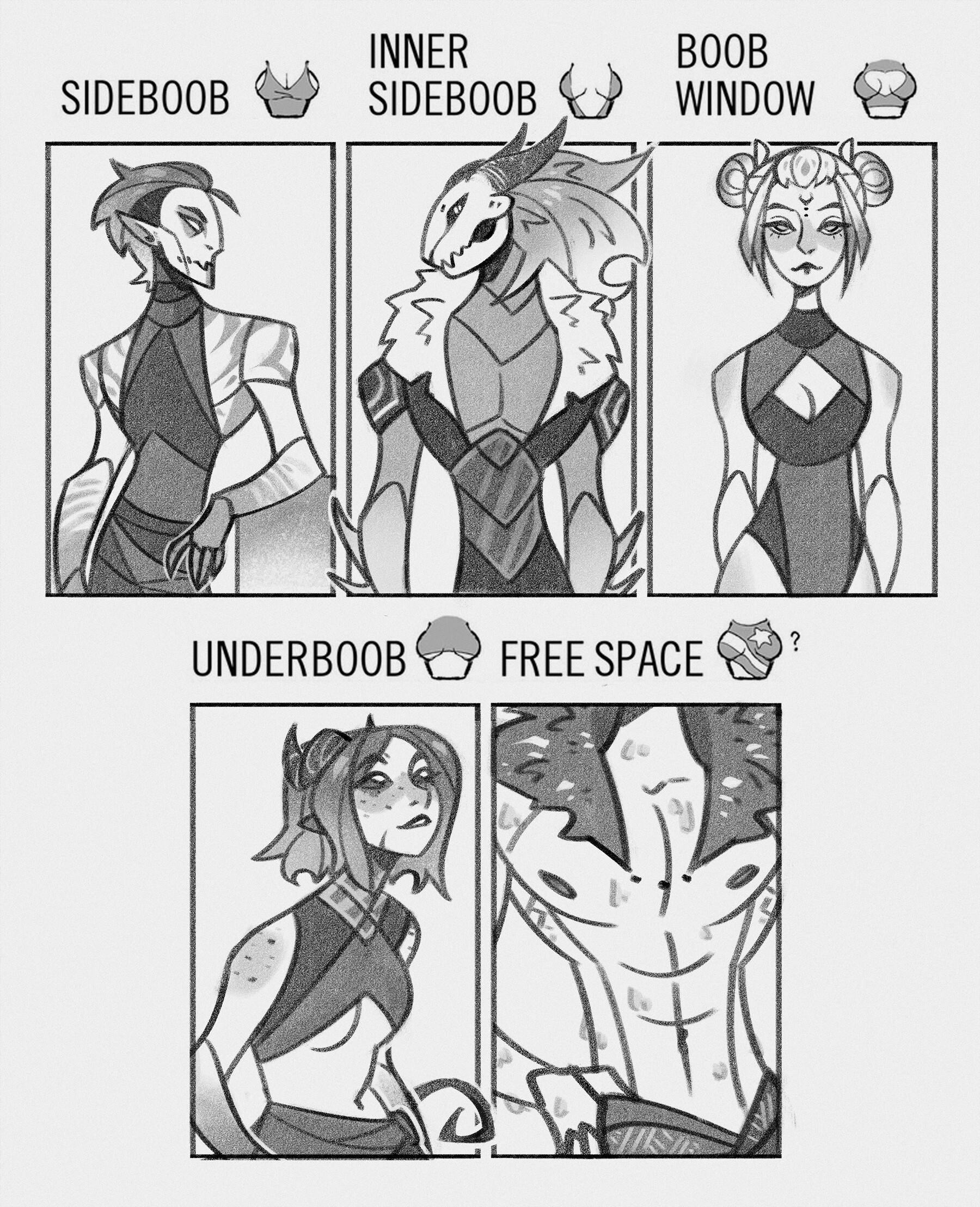 ArtStation - [OC] Boob Meme