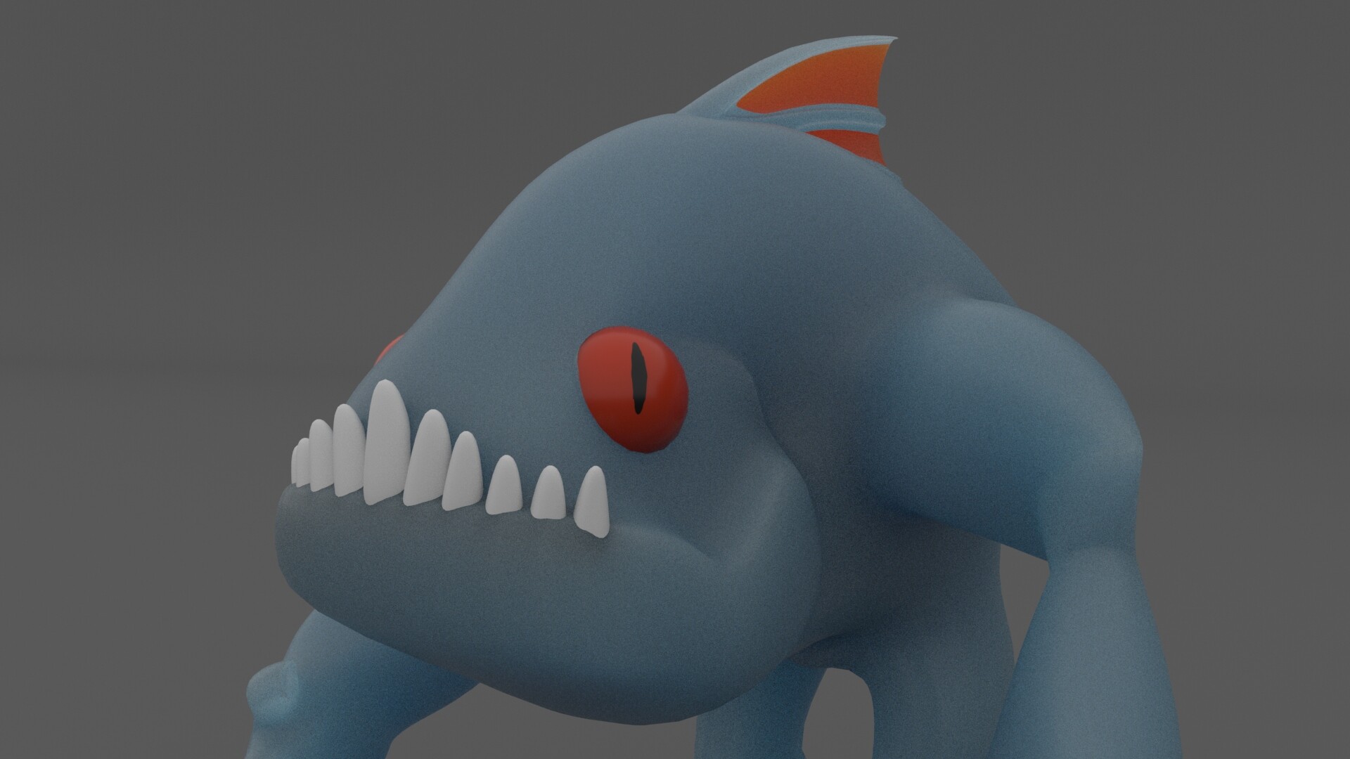 ArtStation - Humanoid Piranha