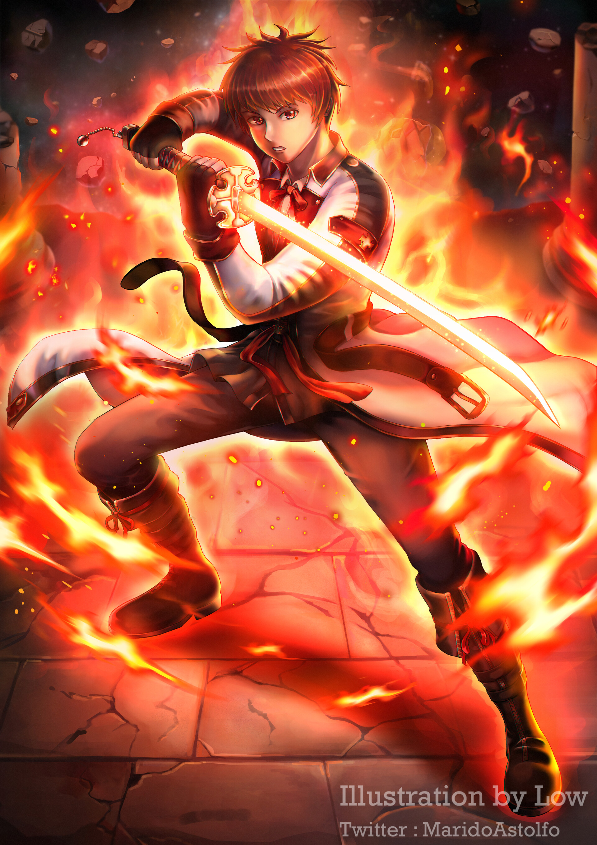 ArtStation - Isamu the Sun Crow