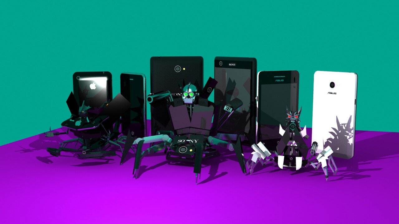 ArtStation - transformers phone?