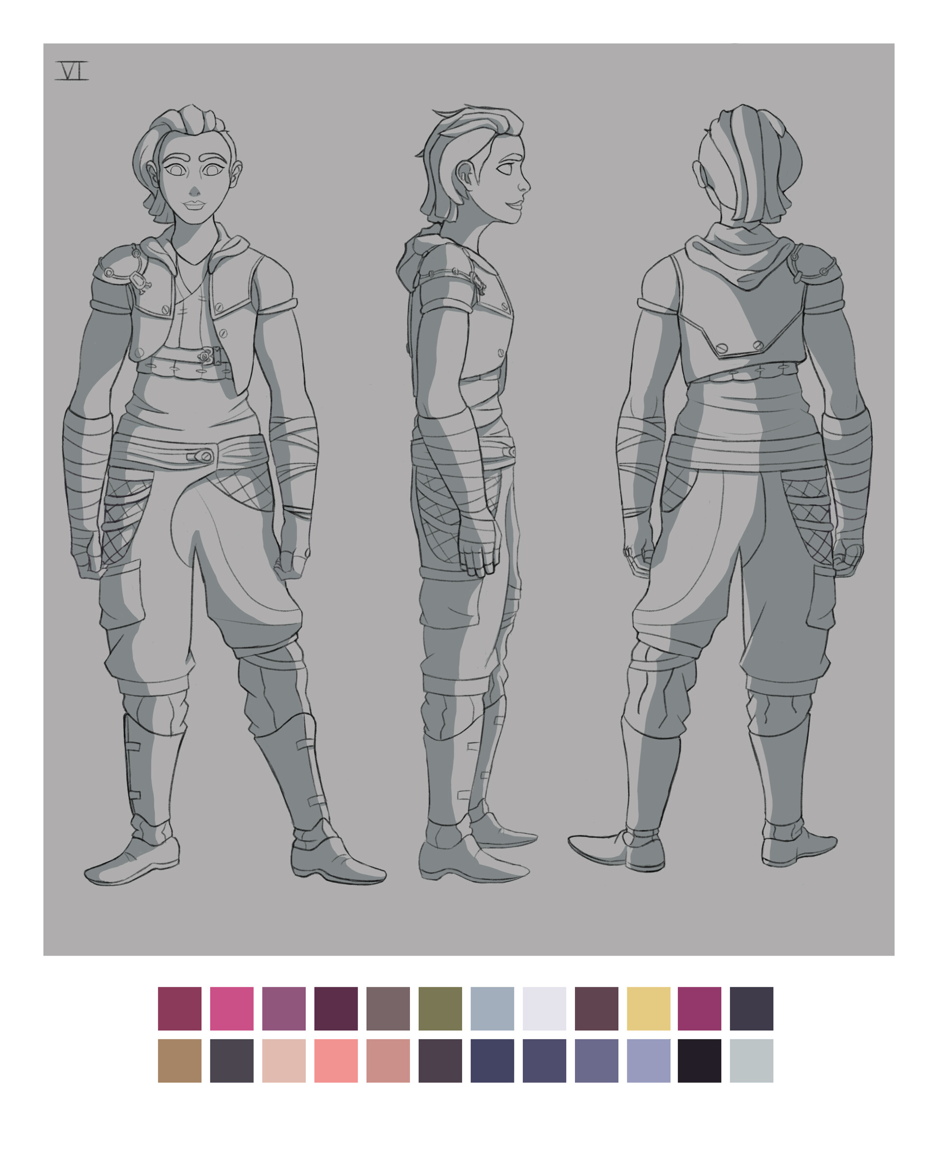 René Westerveld - Arcane: Vi Character sheet