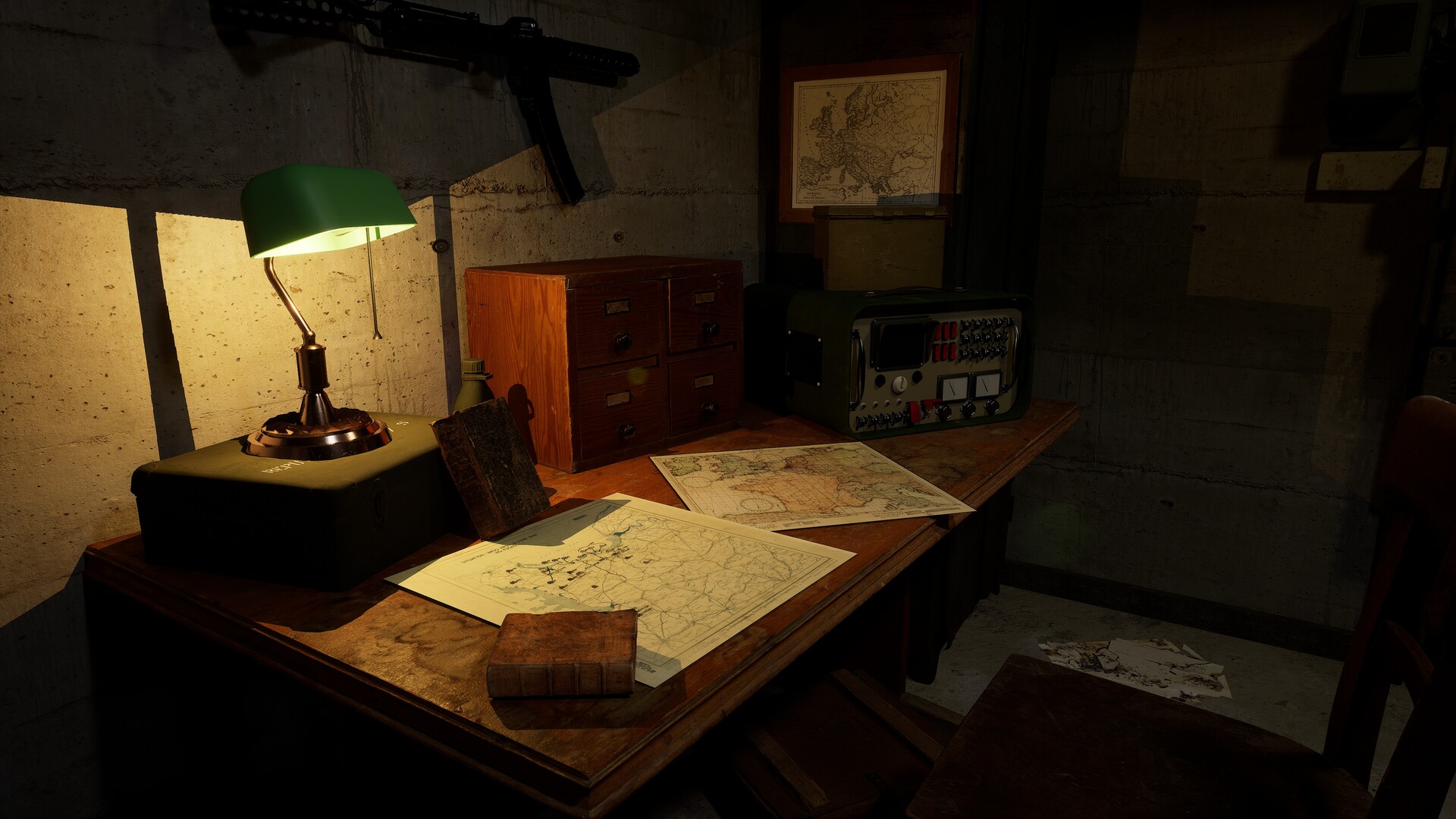 ArtStation - WW2 Headquarters