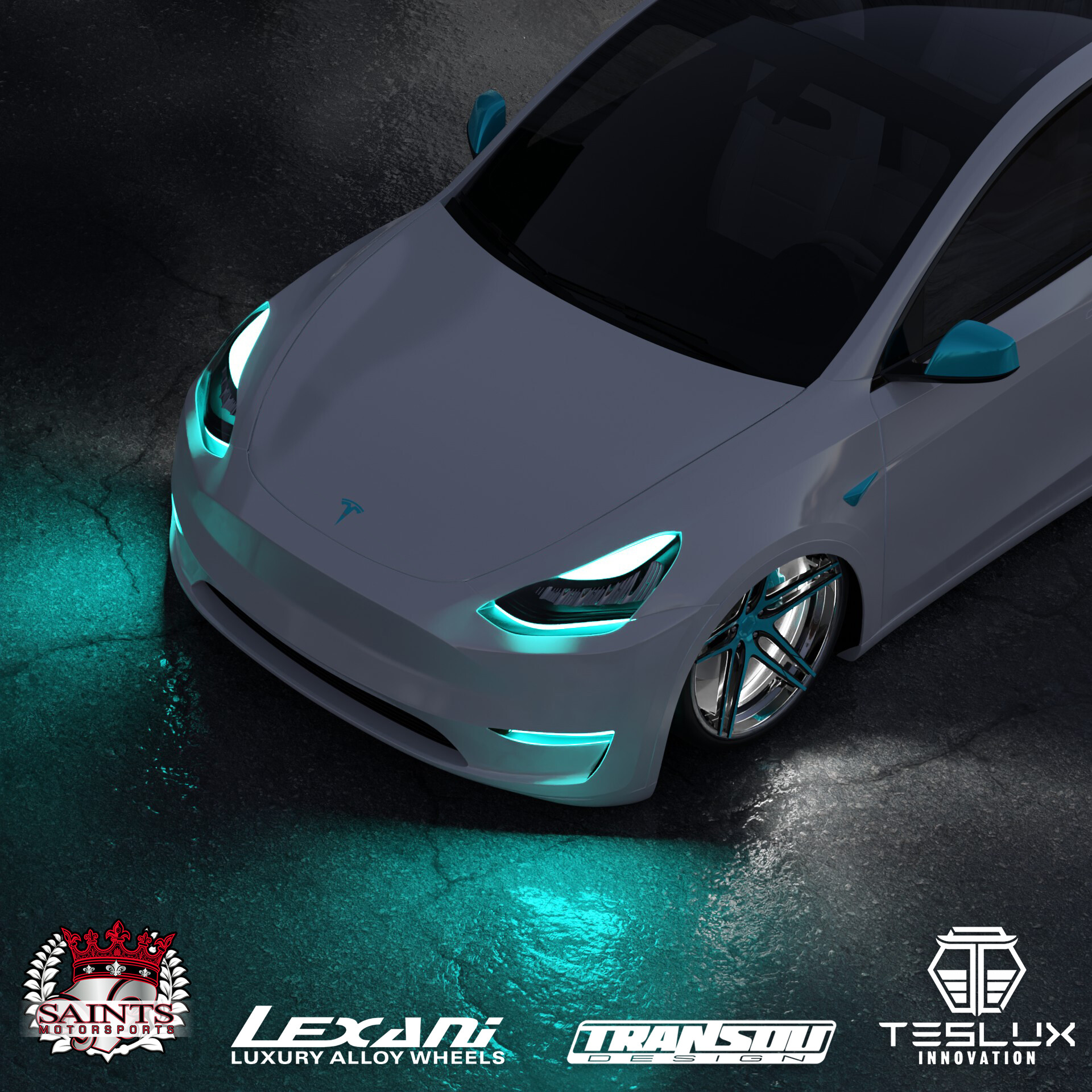 ArtStation - SEMA 2021 Tesla Model Y