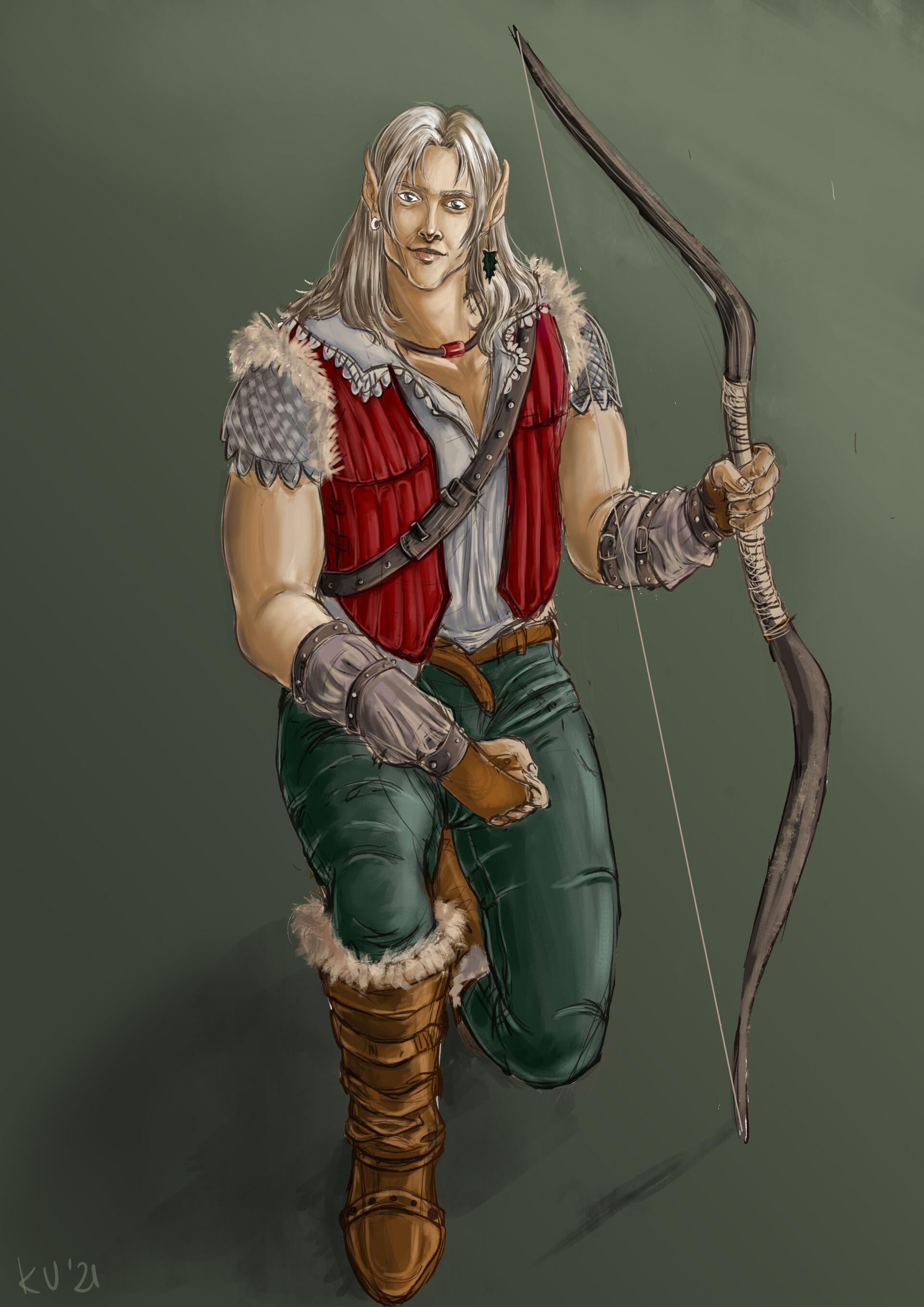 ArtStation - Markus the Markself - art by Klaudia Uberman