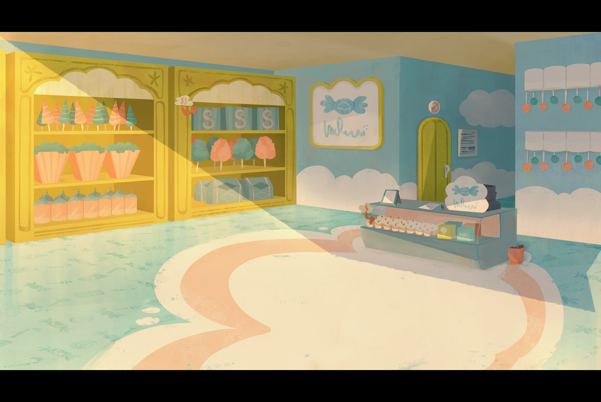 ArtStation - Candy shop