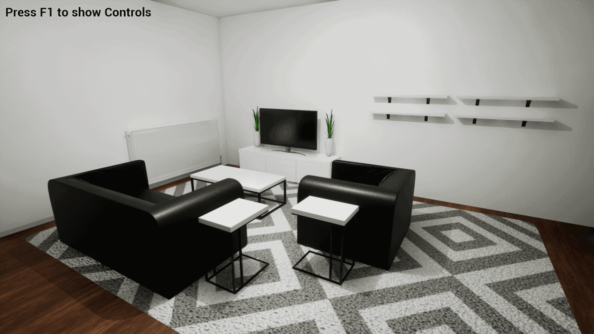 Robbie Coleman - First UE5 Project - Looping Rooms