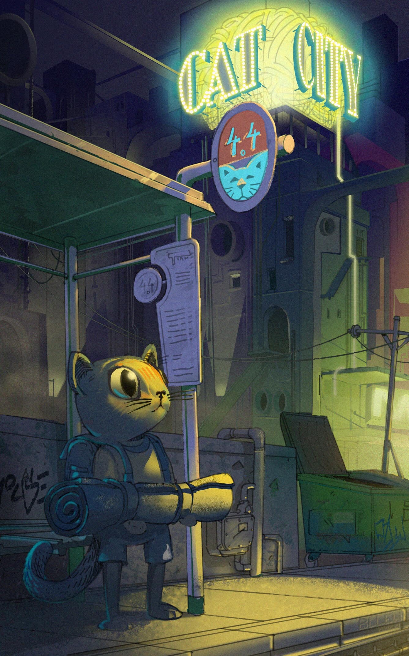 ArtStation - CAT CITY