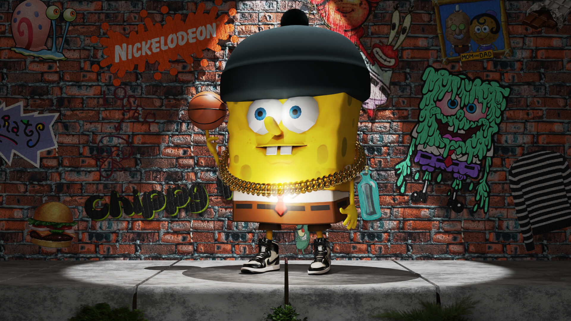 ArtStation - SpongeBallin DripPants