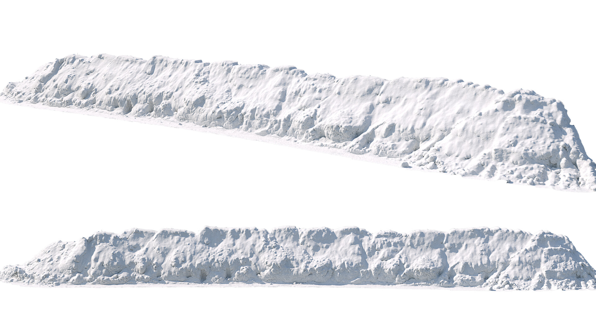 ArtStation - Big snow cliff Scan 2021