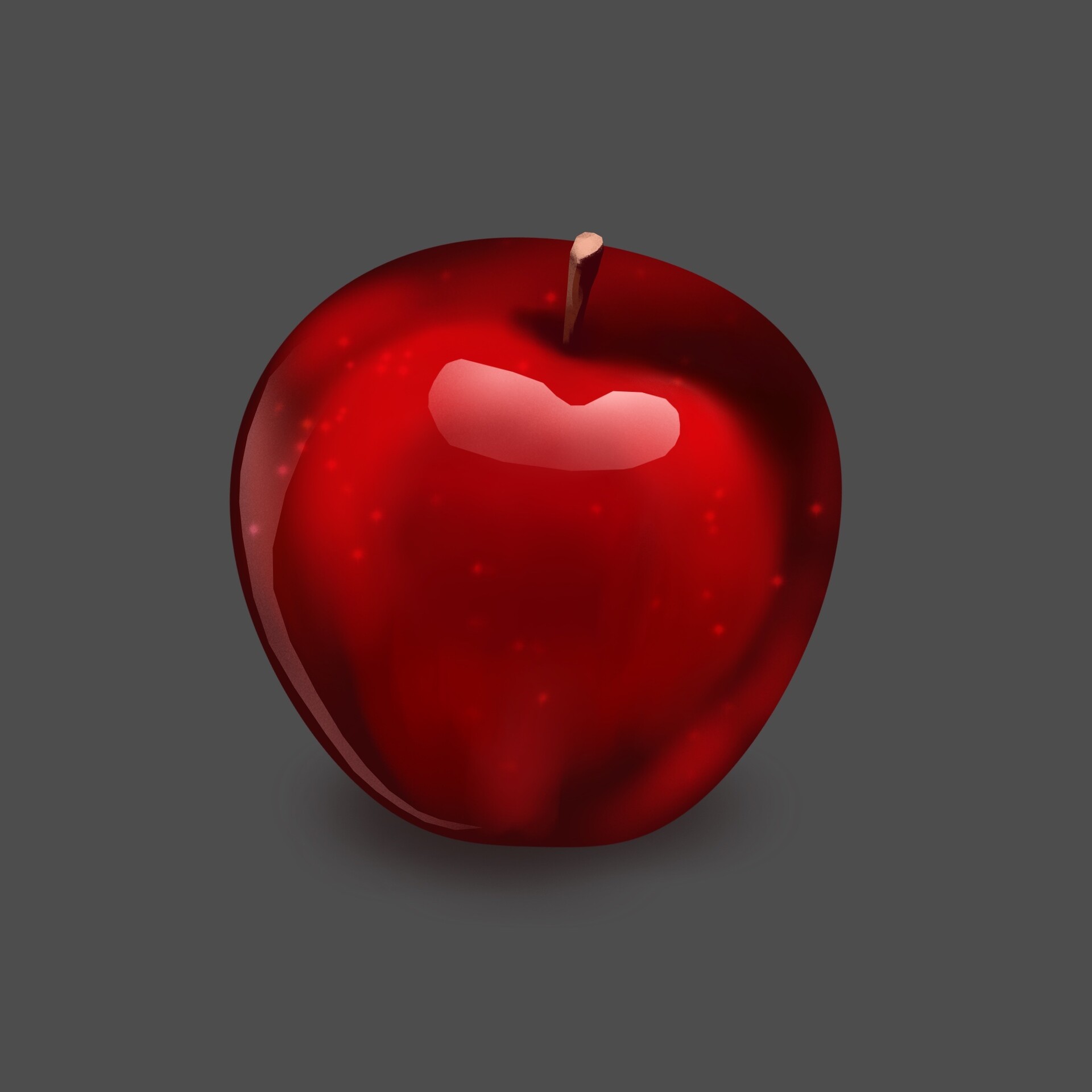 ArtStation - Apple game props