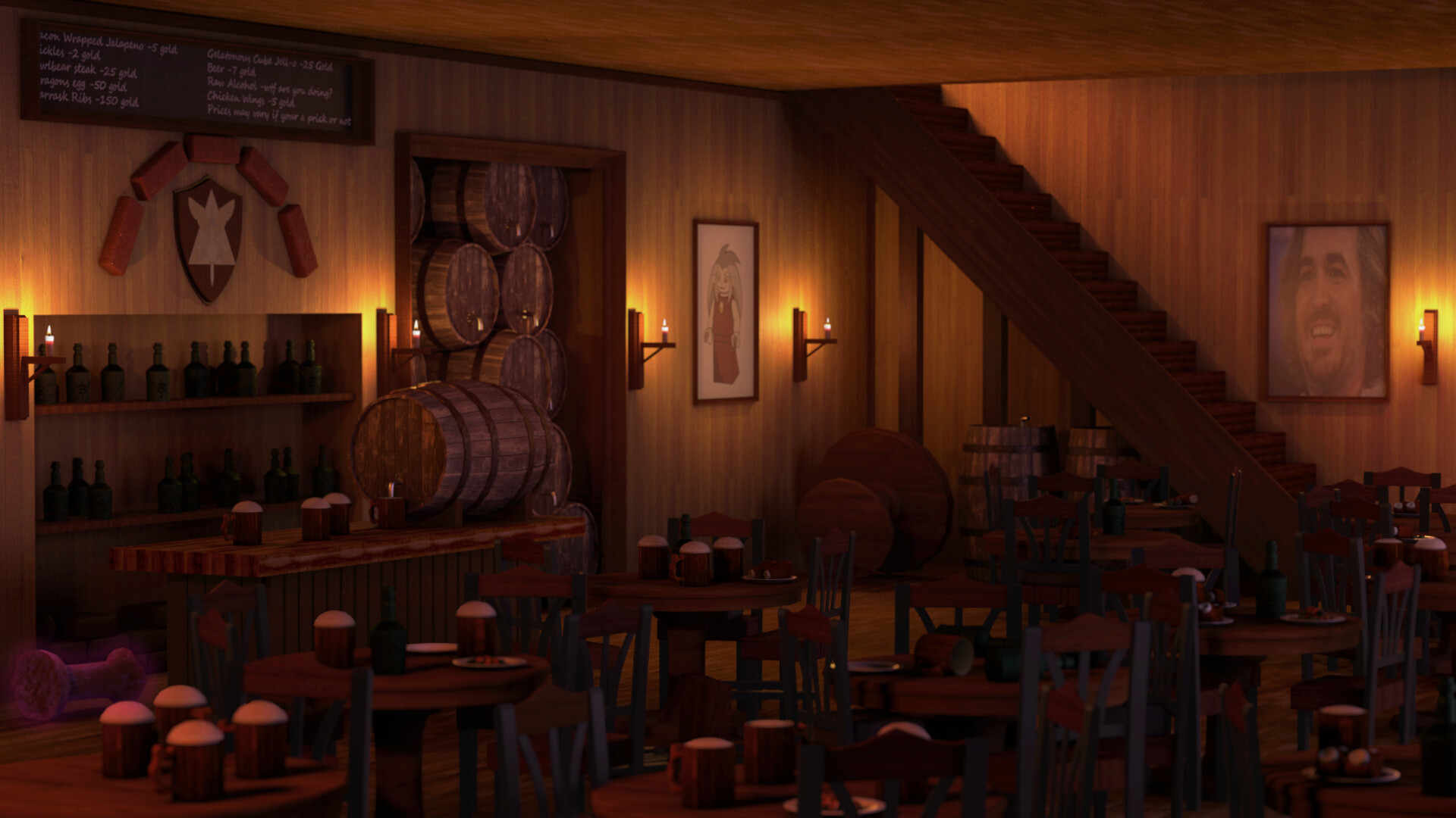 ArtStation - Tavern Set