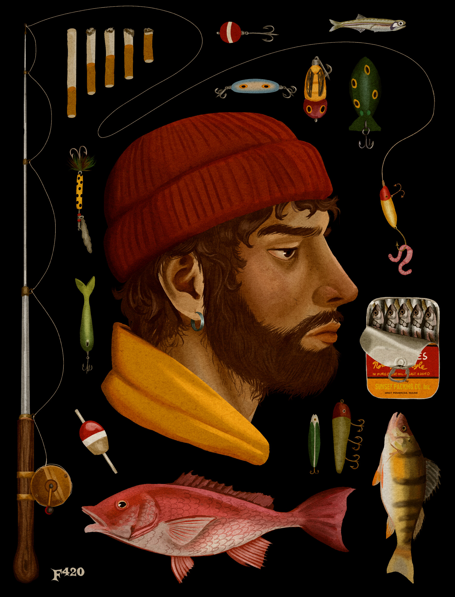 ArtStation - fish man