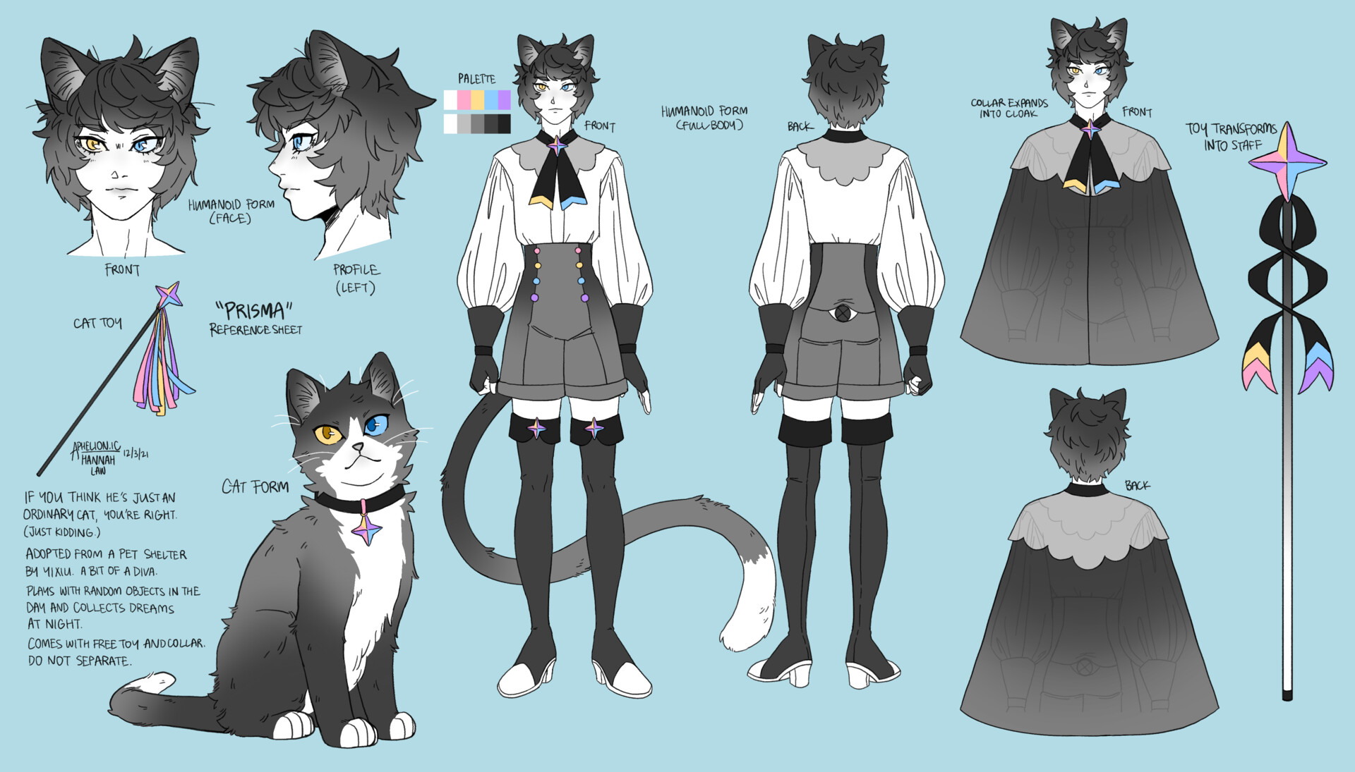 ArtStation - Character Reference - Prisma