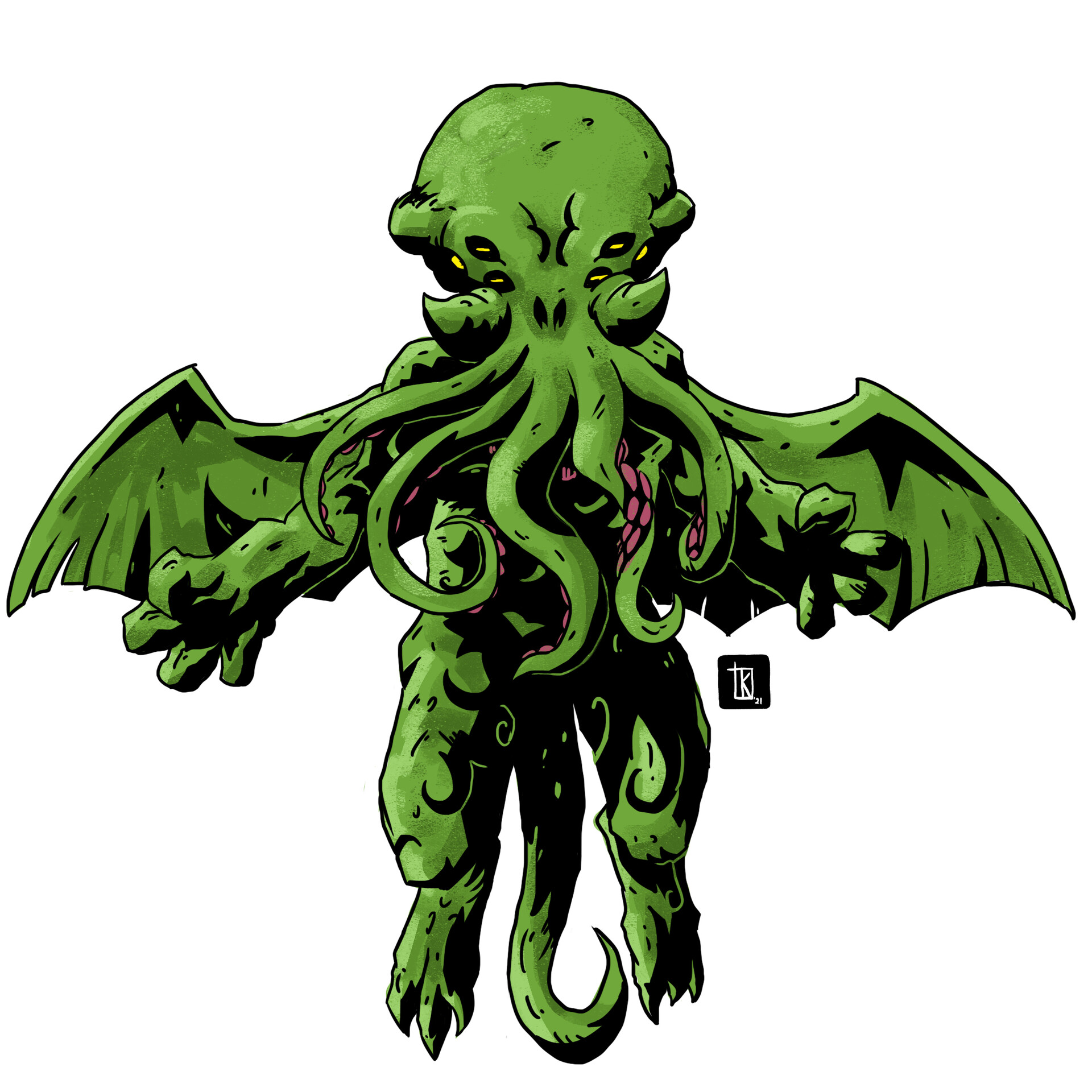 ArtStation - Cthulhu and the great old ones