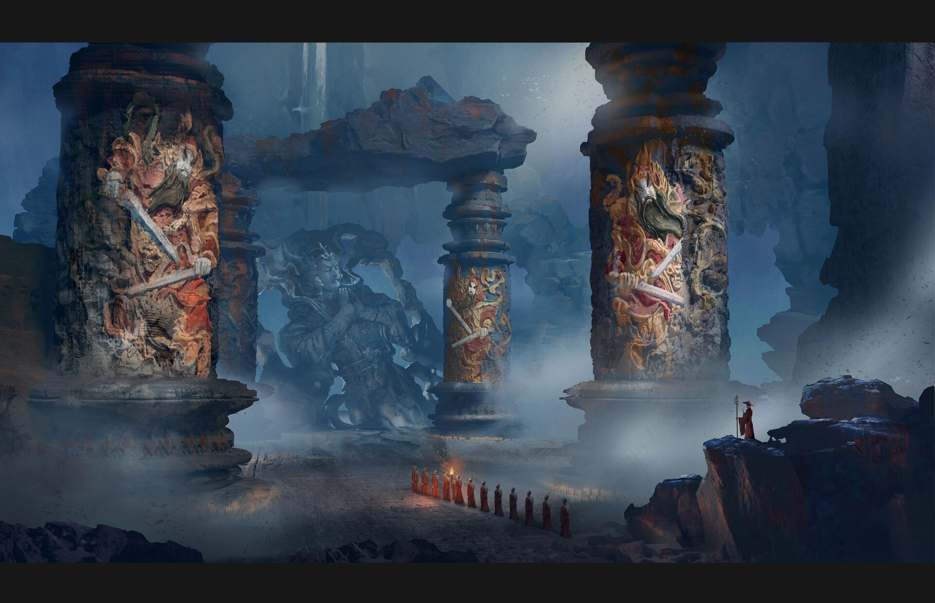 ArtStation - Worship The Ancient God Of War