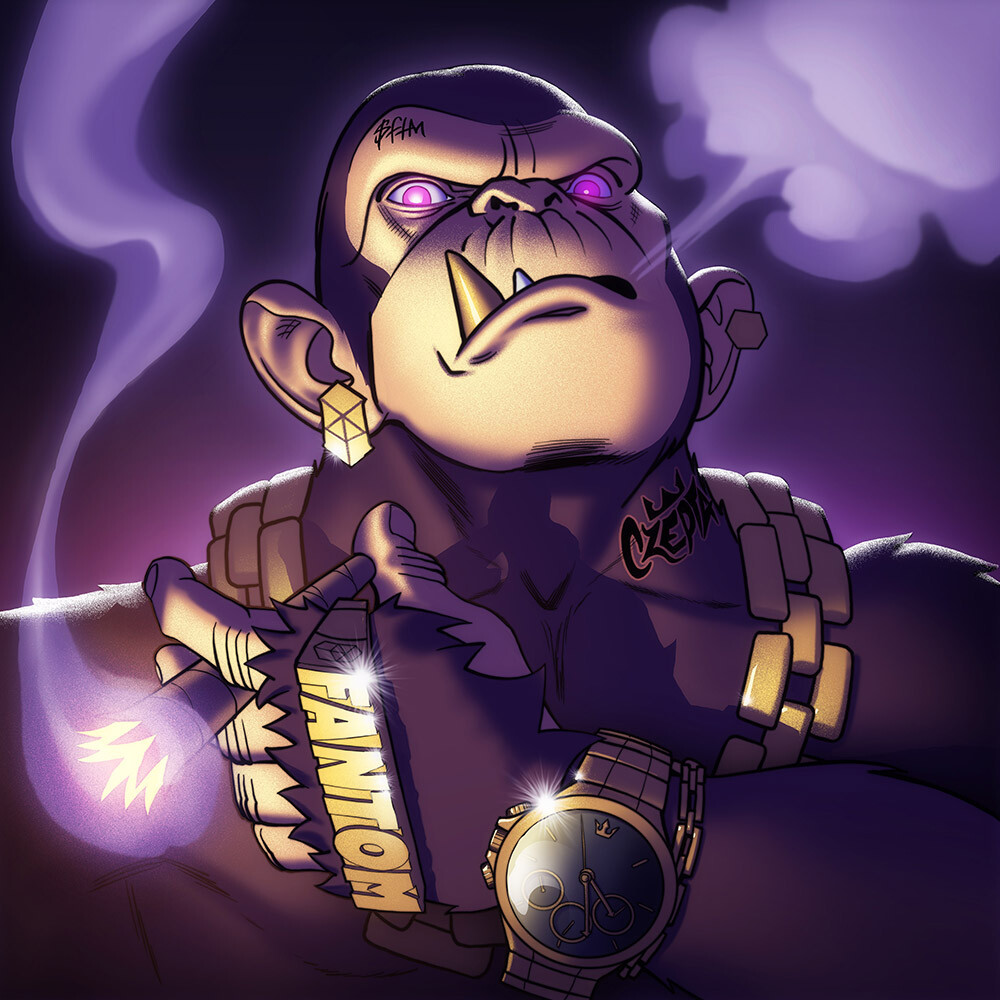 ArtStation - Fantom Underworld #14 - Ape