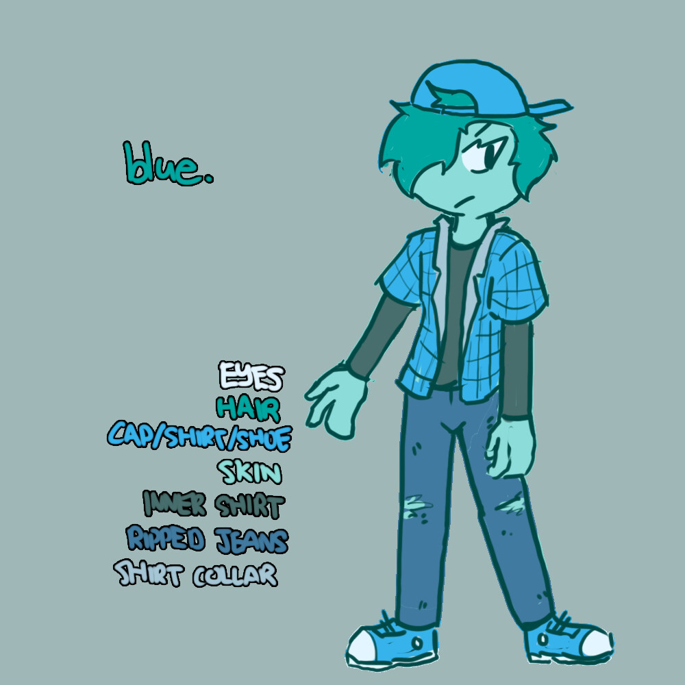 ArtStation - Colour Pencil Character Designs