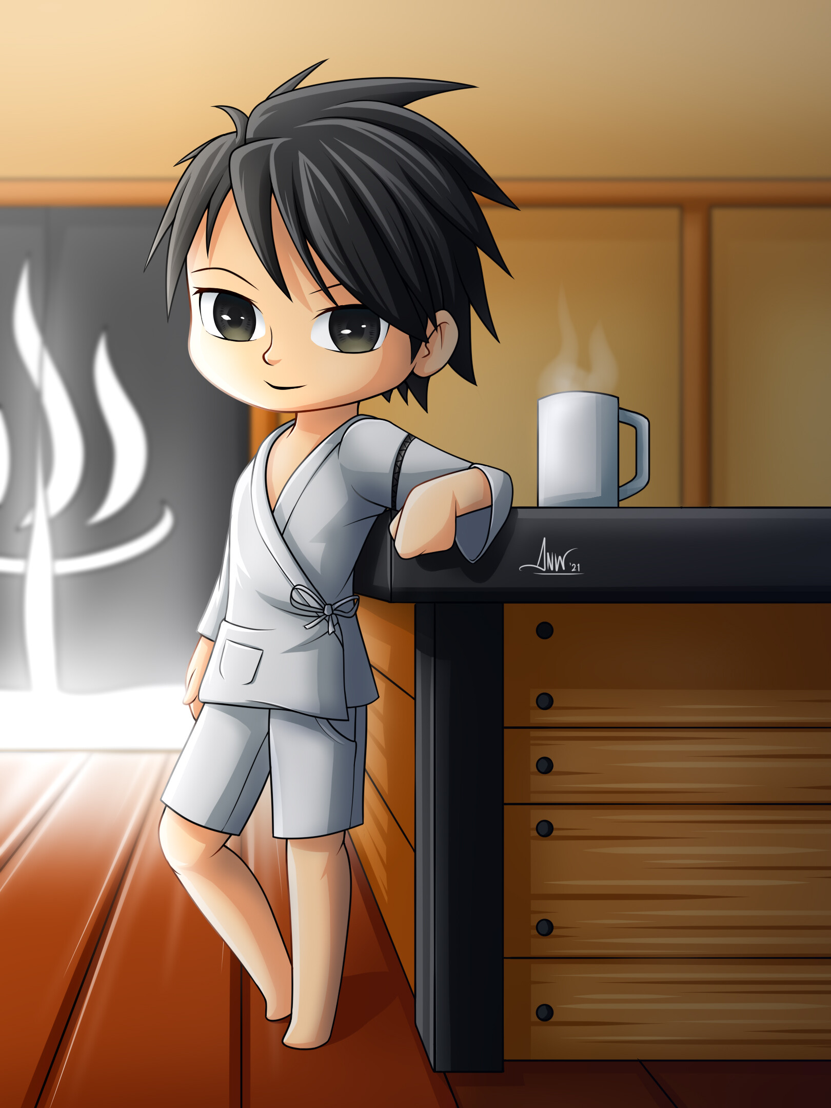 ArtStation - Welcome to Hot Spring!