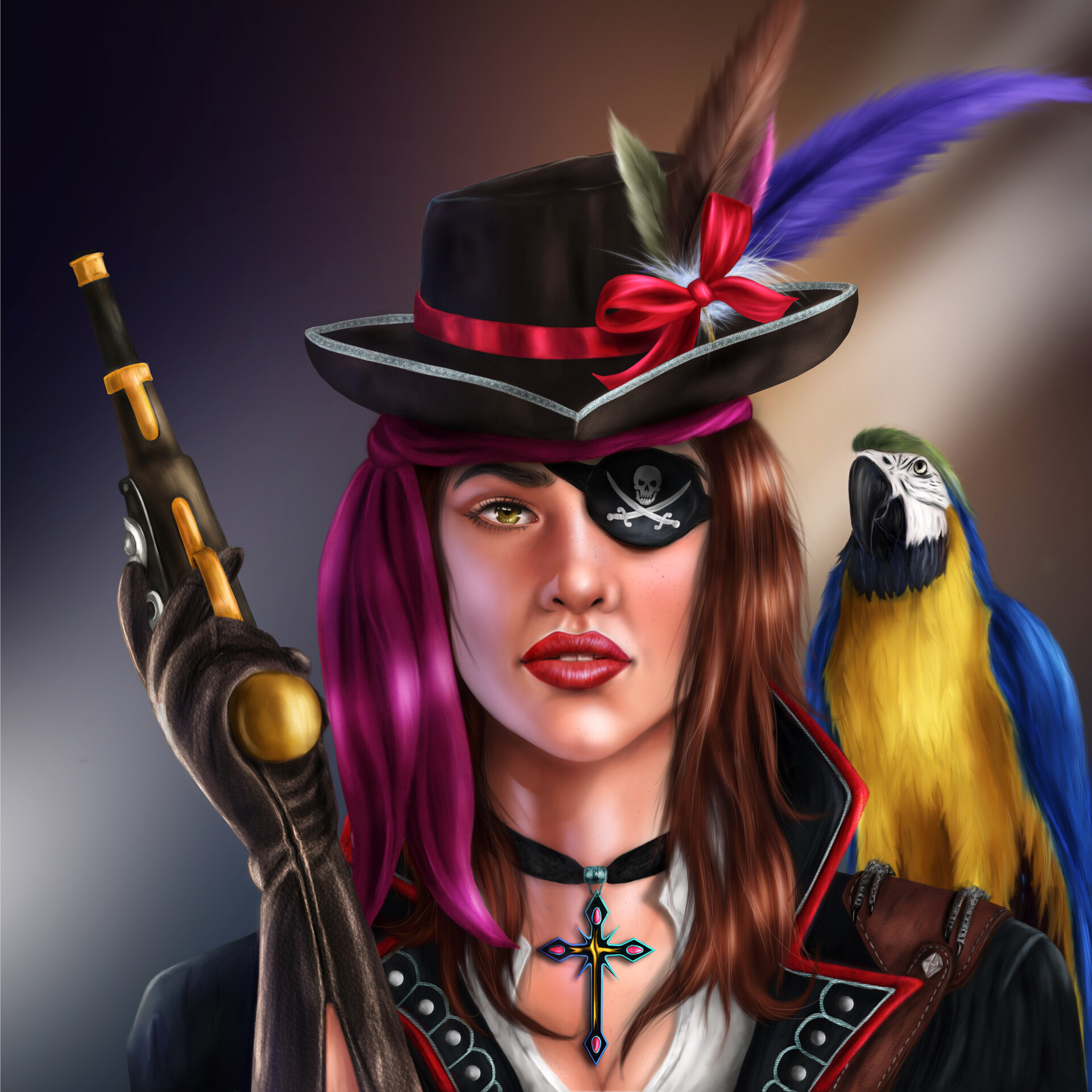 ArtStation - pirate girl