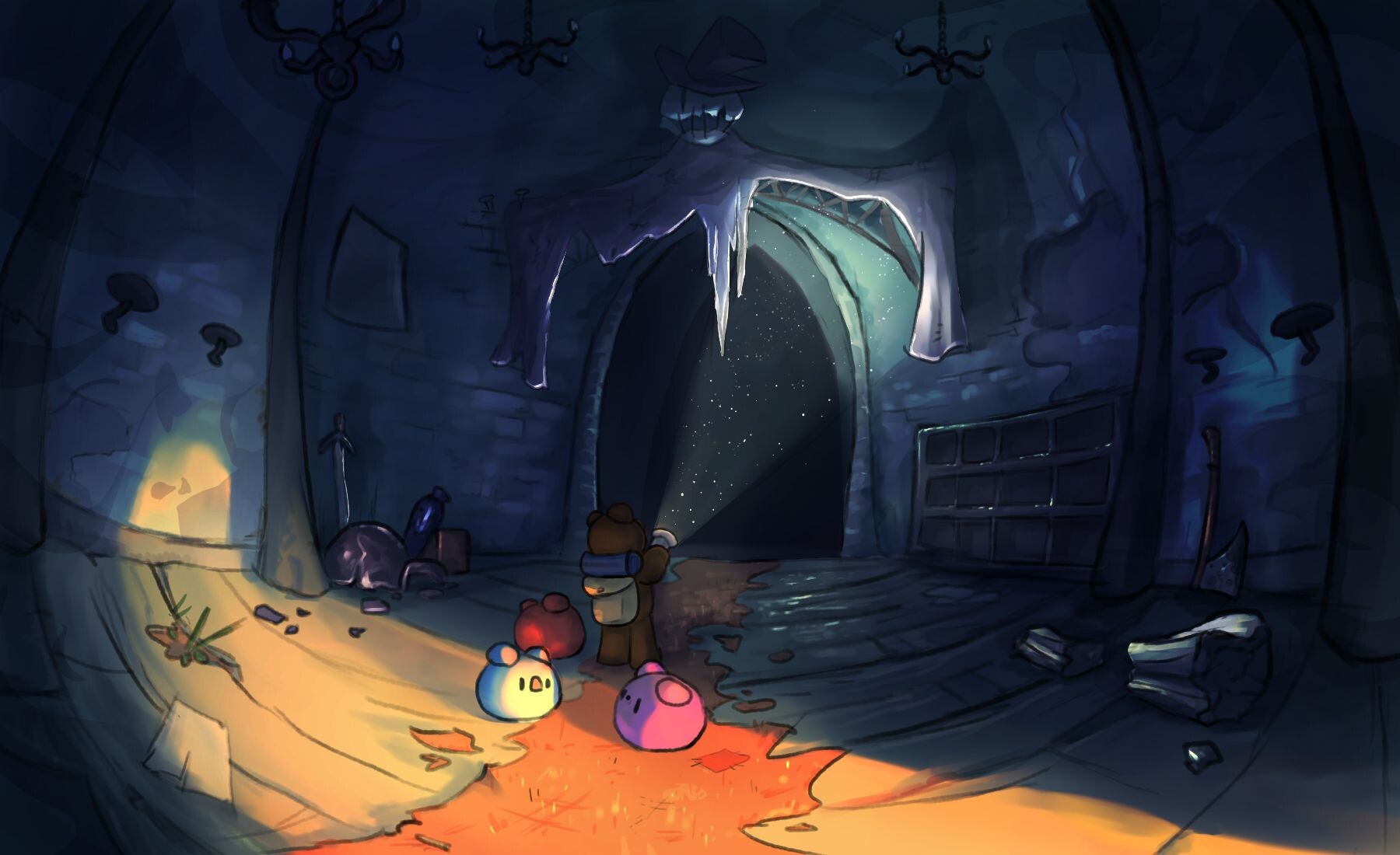 ArtStation - The Catacombs Entrance