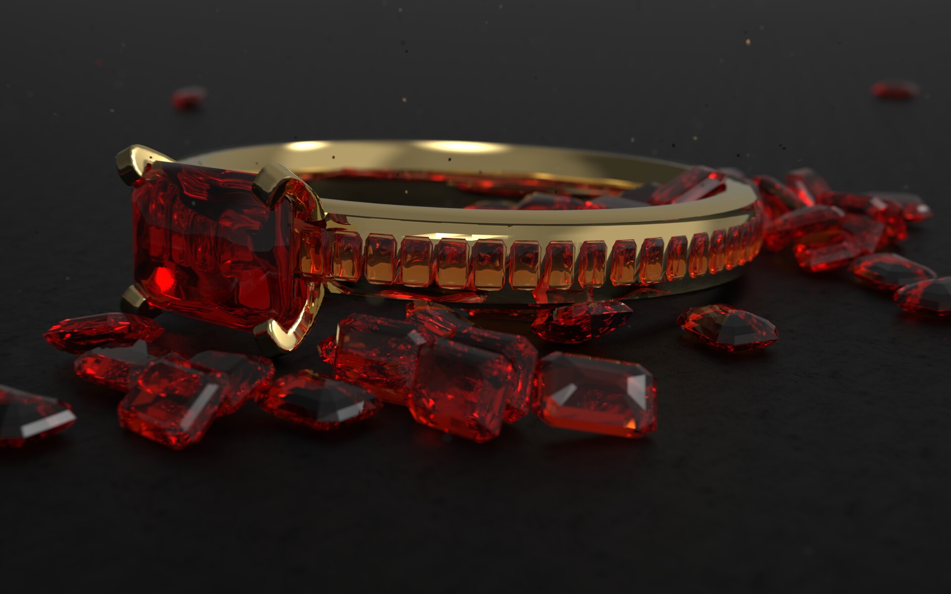 Jeremy Styles - Rings and Gems - Product Design