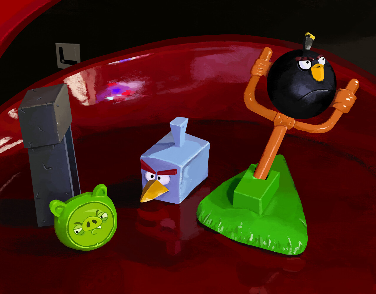 ArtStation - Angry Birds: Lights