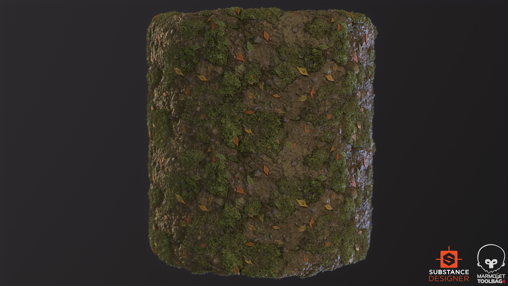 ArtStation - Moss Material_SD