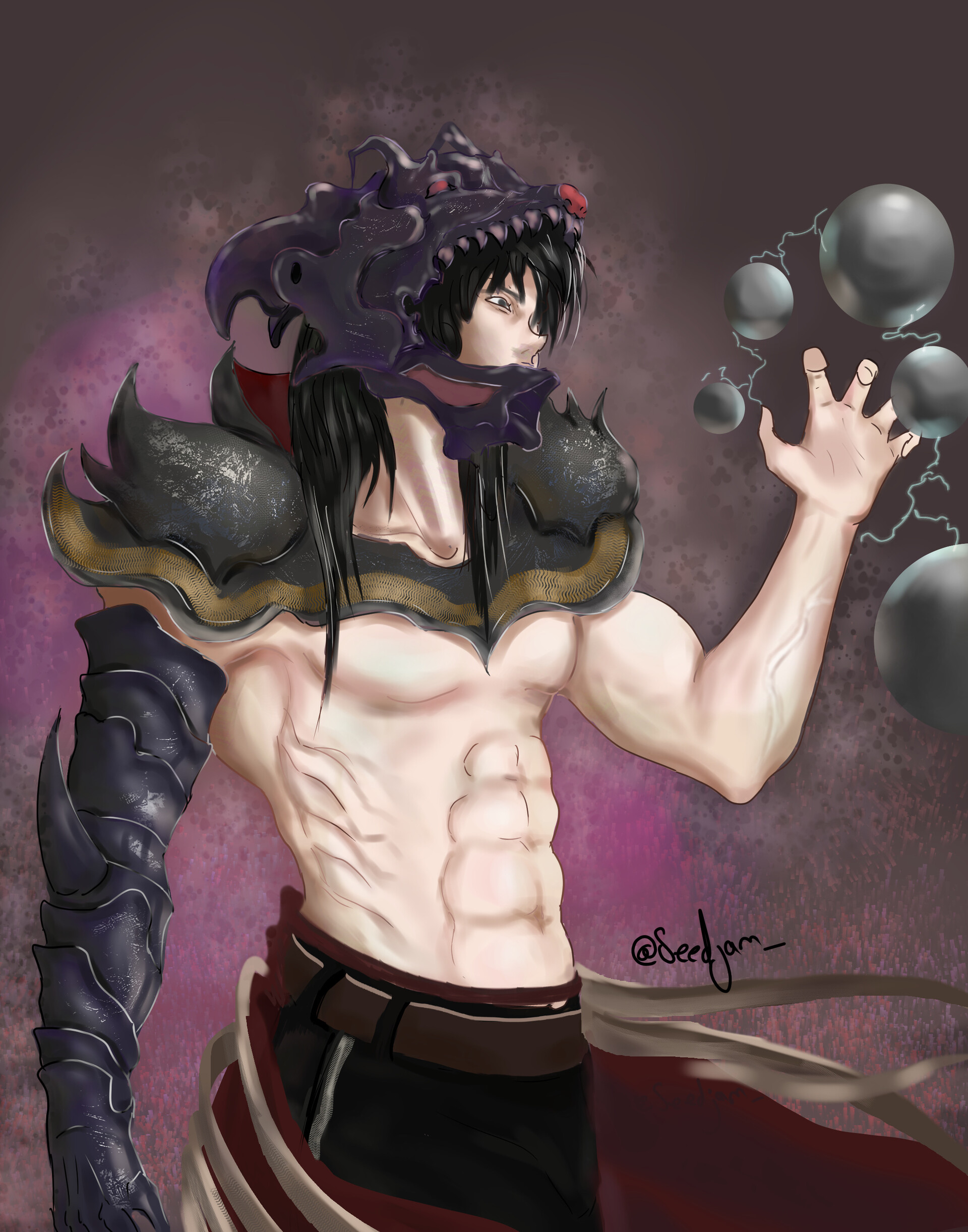 ArtStation - Warrior of bla bla bla (XD)